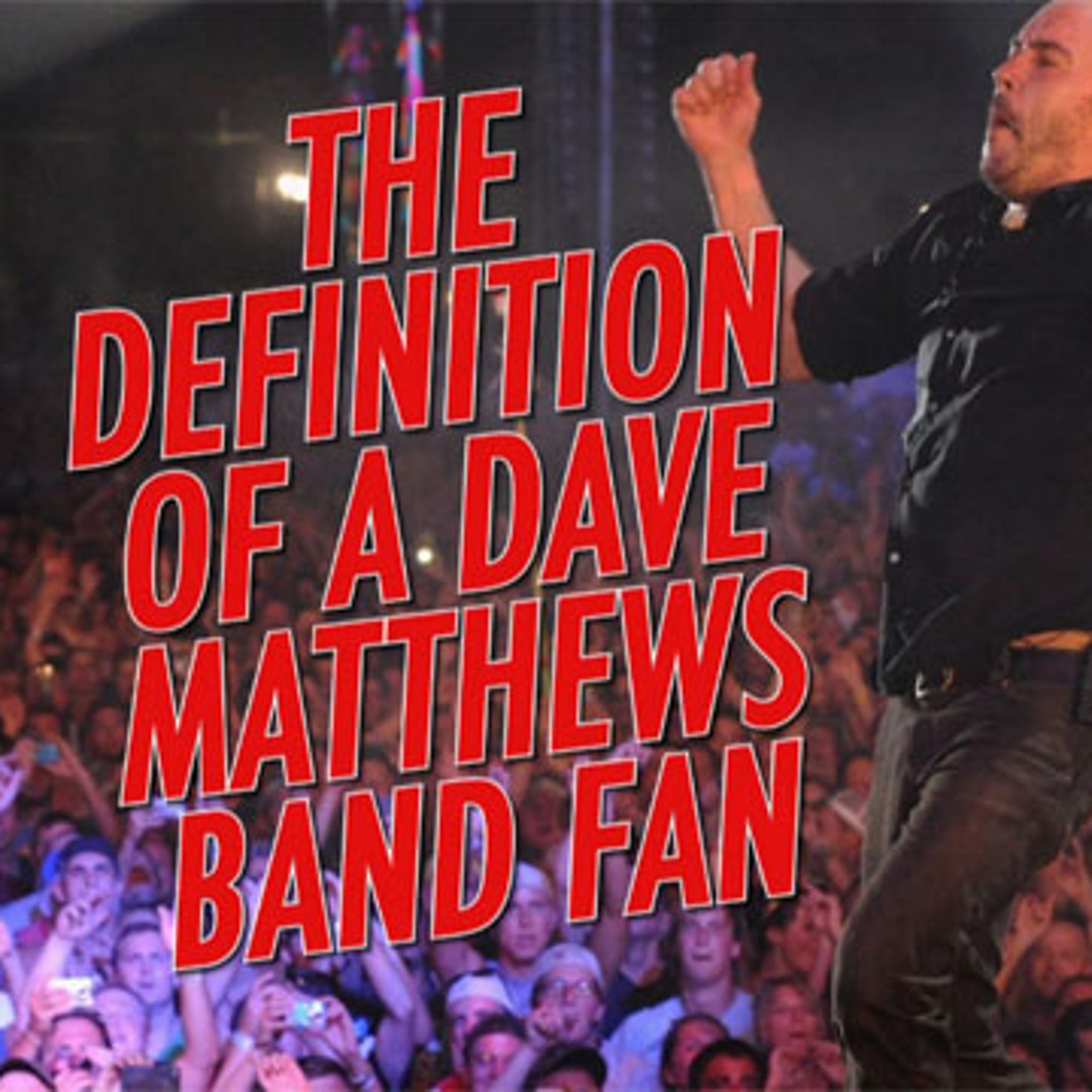 Dave Matthews Band Concert Fans