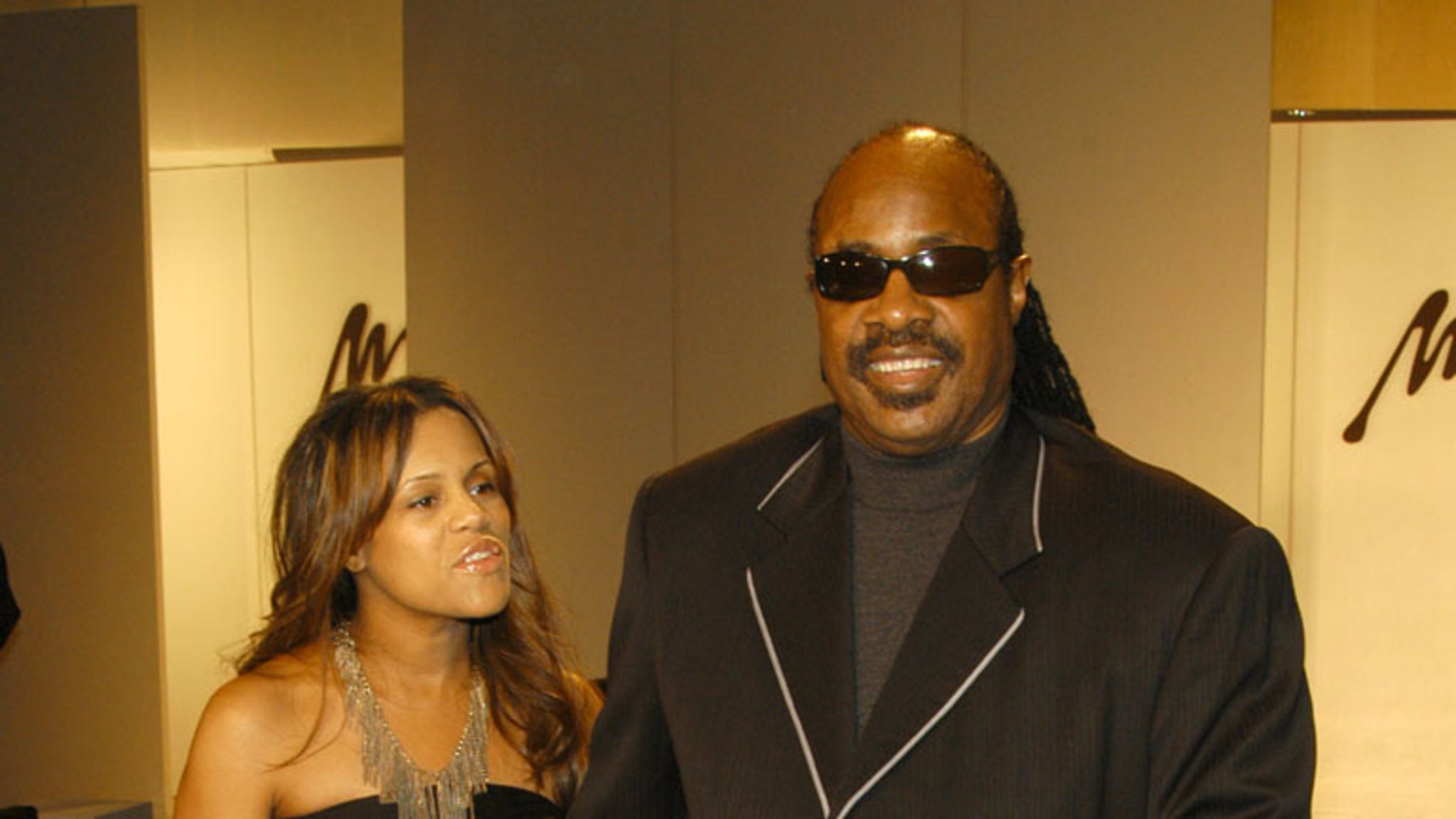 Stevie Wonder and Kai Milla Morris -- Before the Split