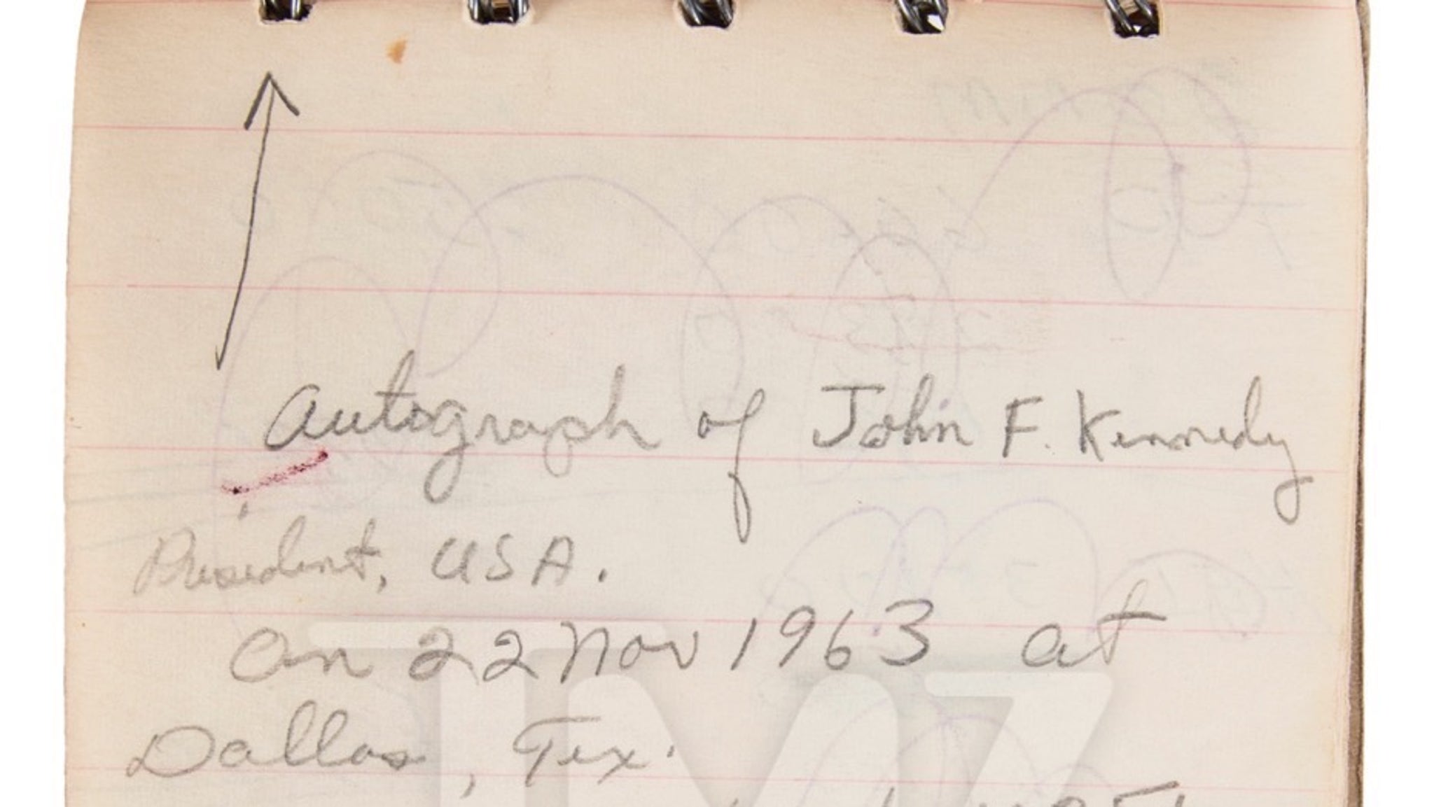 JFK's Final Autograph Hits Auction Block