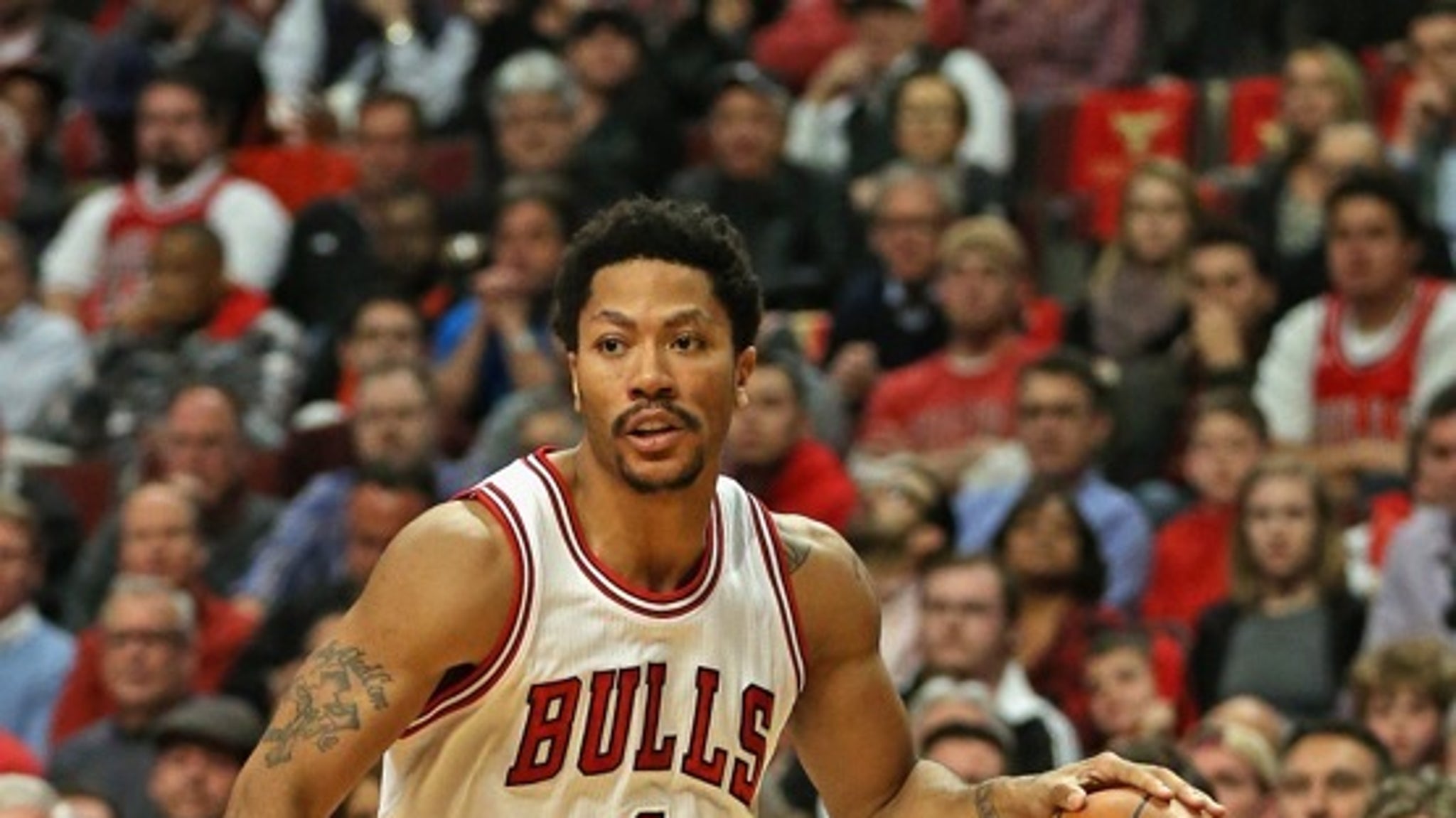 Derrick Rose On The Court