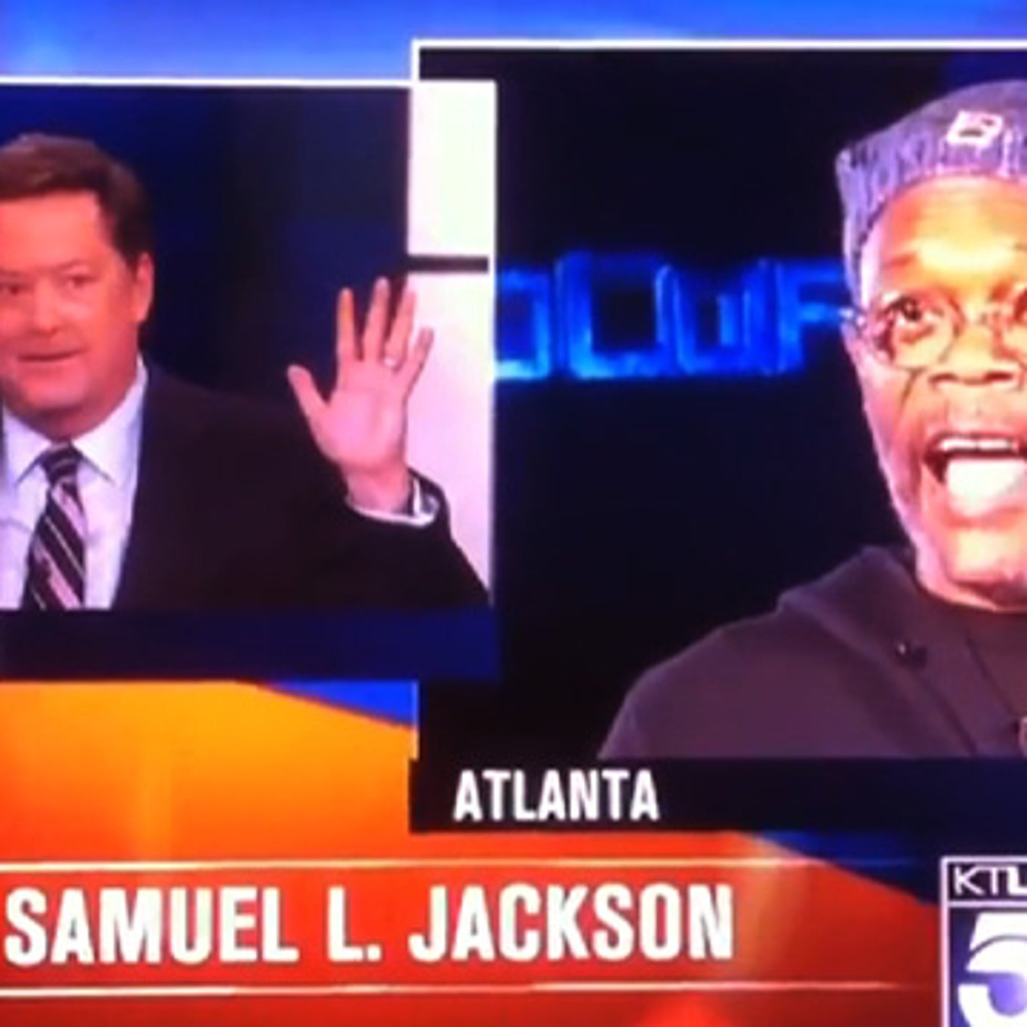 Laurence Iascburne Samuel L Jackson