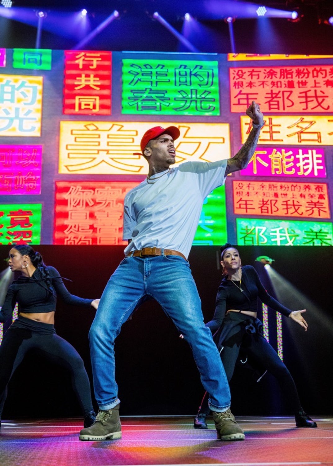 Chris Brown's Performance Photos