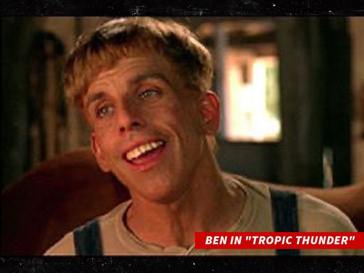 Tropic Thunder Ben Stiller Getting Shot