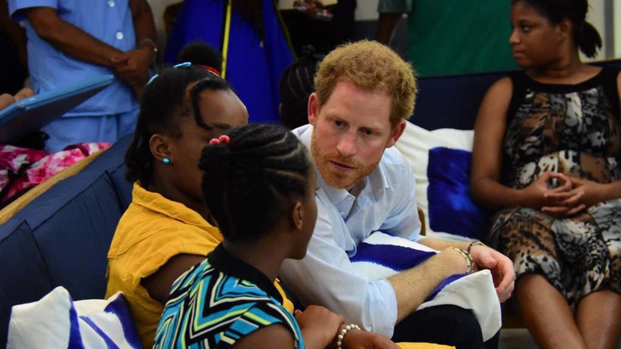 Prince Harry Visits Nightingale Children's Hospital