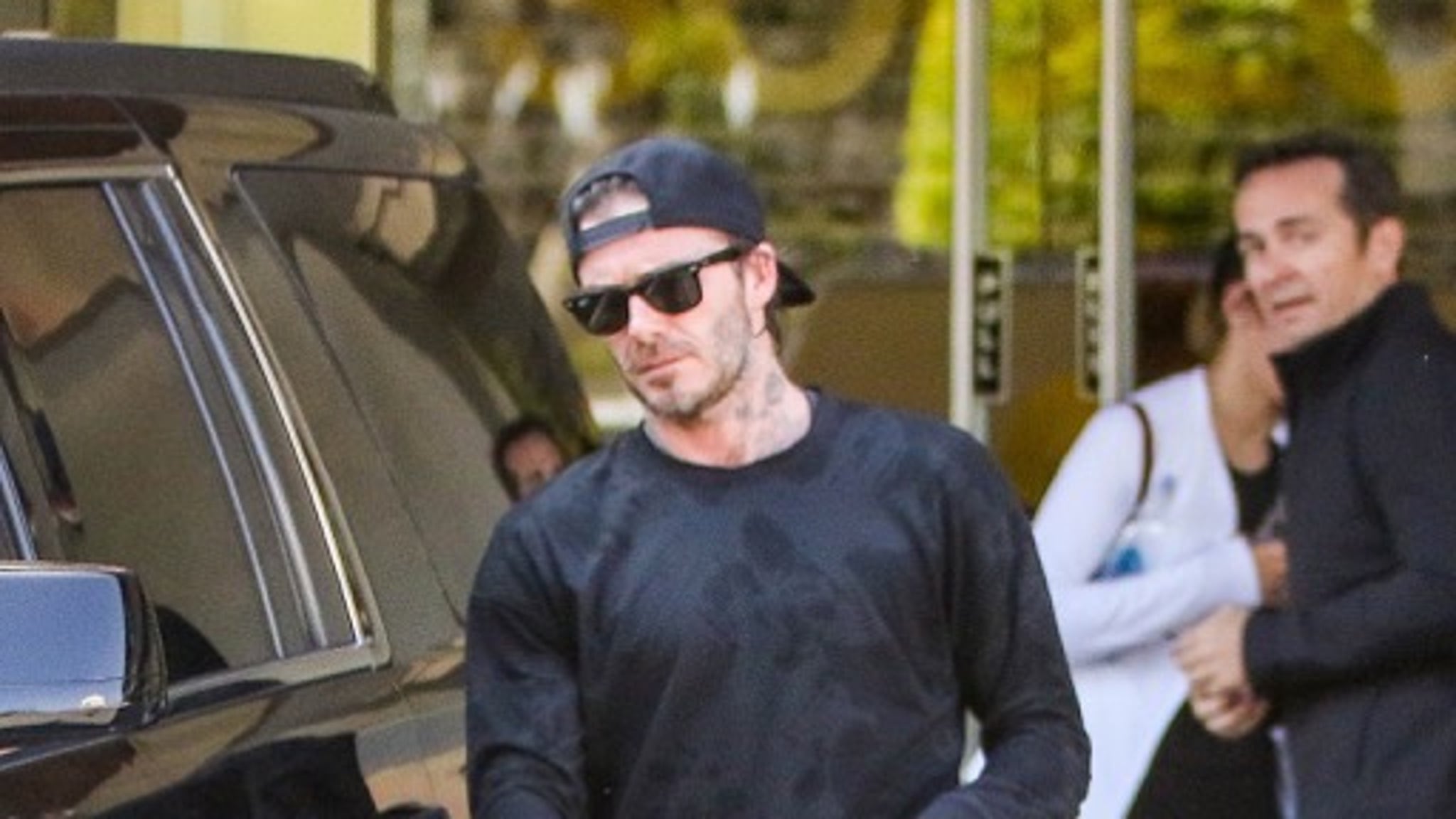 Sweaty Shots of David Beckham