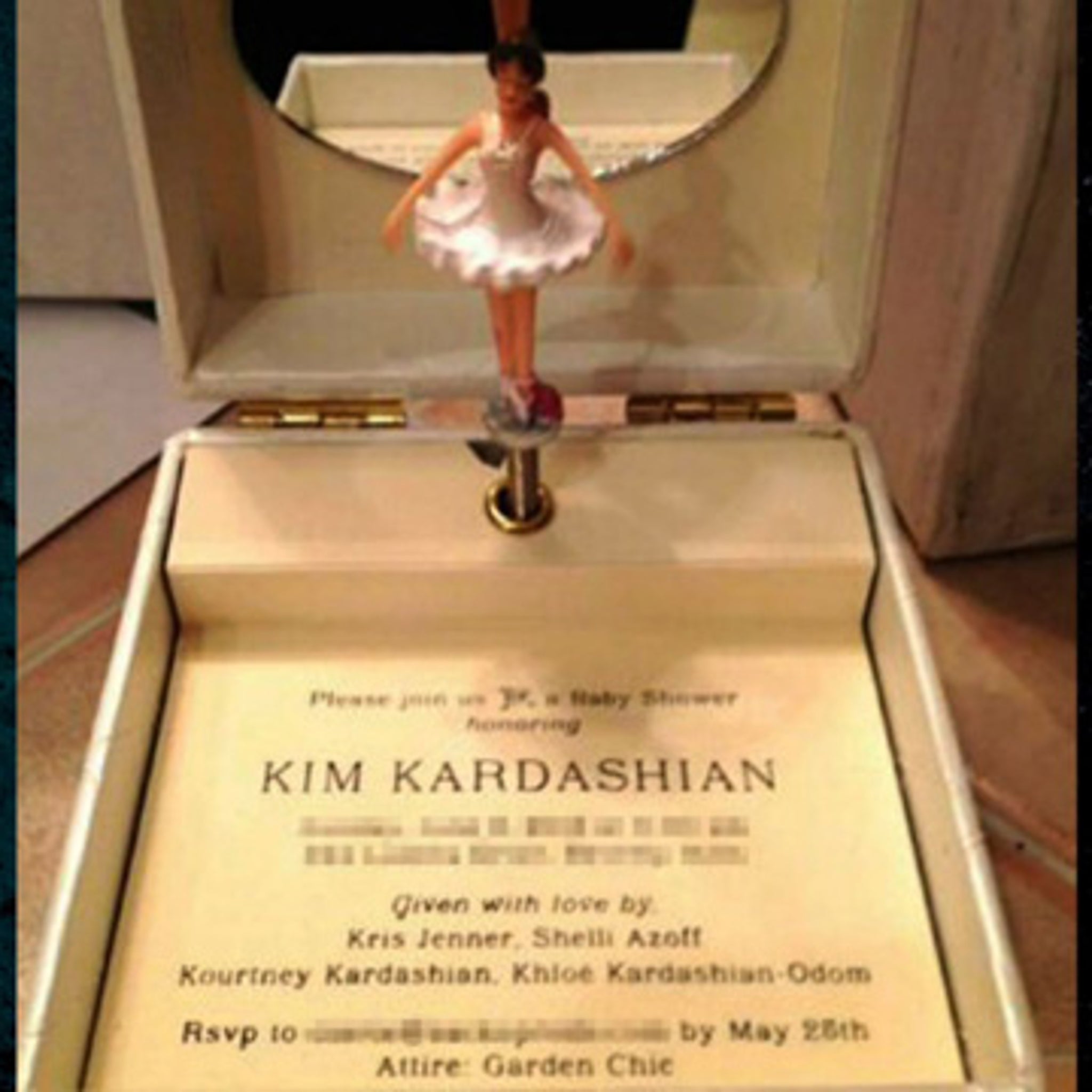 Kim Kardashian Baby Shower Theme