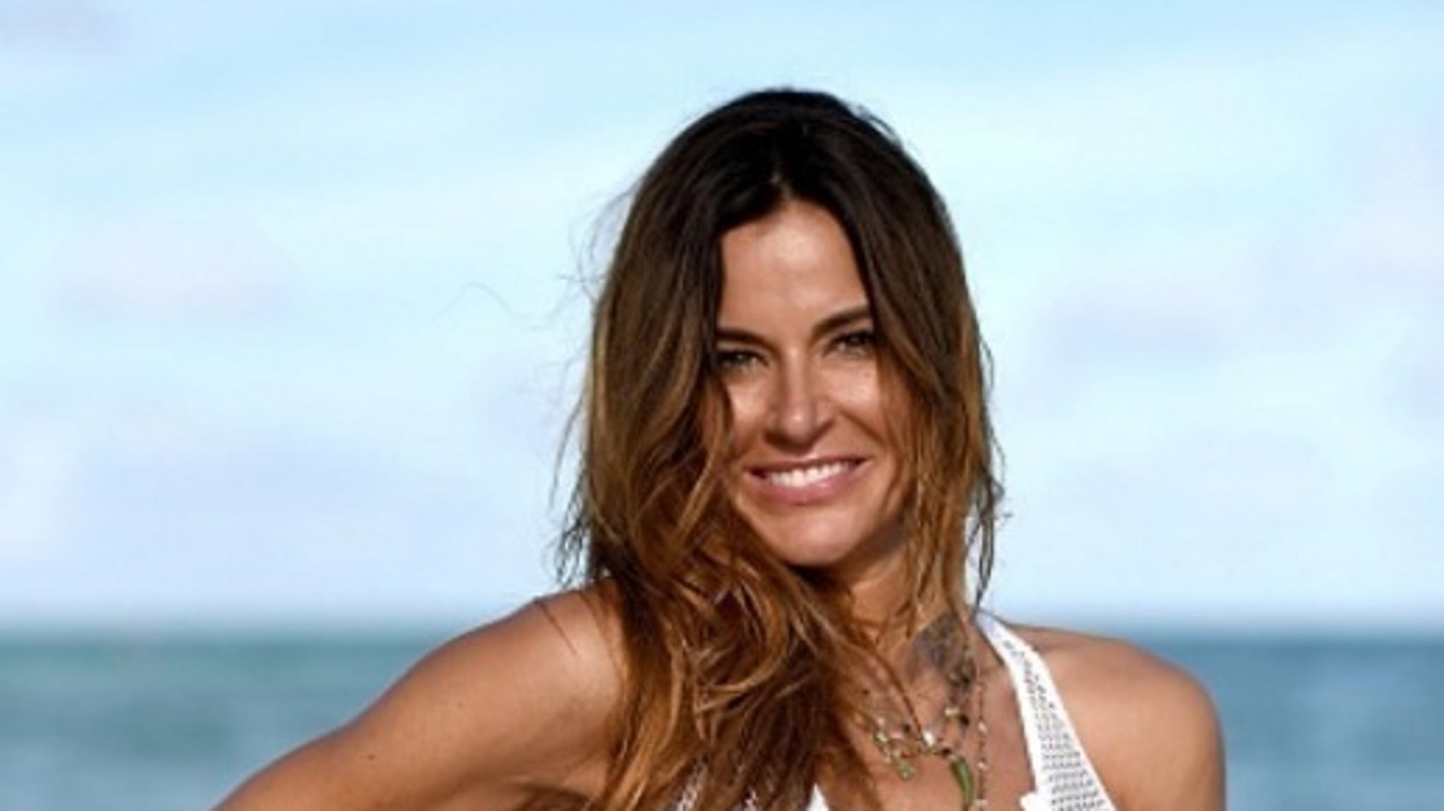 Kelly Bensimon -- Bikini Beach Babe!