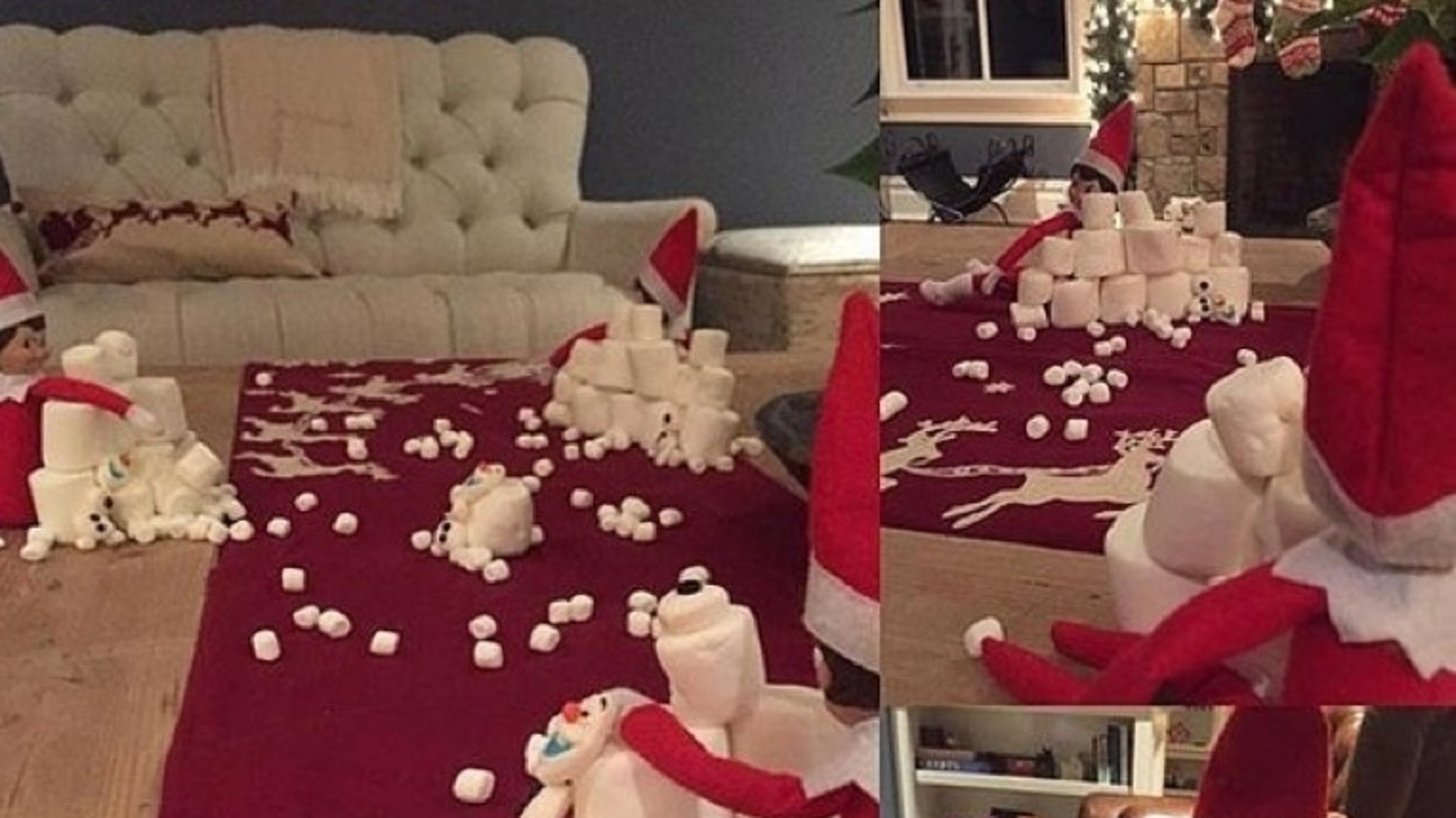 Celebrities' Elf on the Shelf