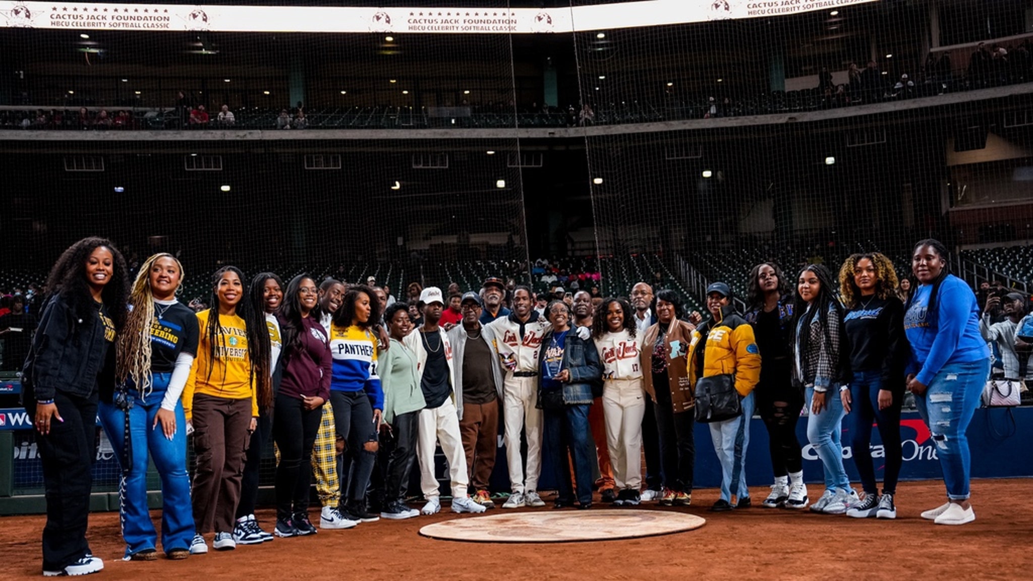 Travis Scott Hosts Celebrity Softball Game