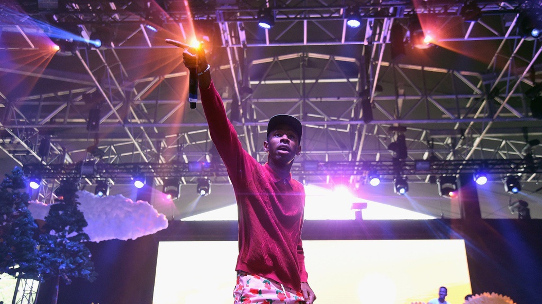 Tyler, The Creator On Stage