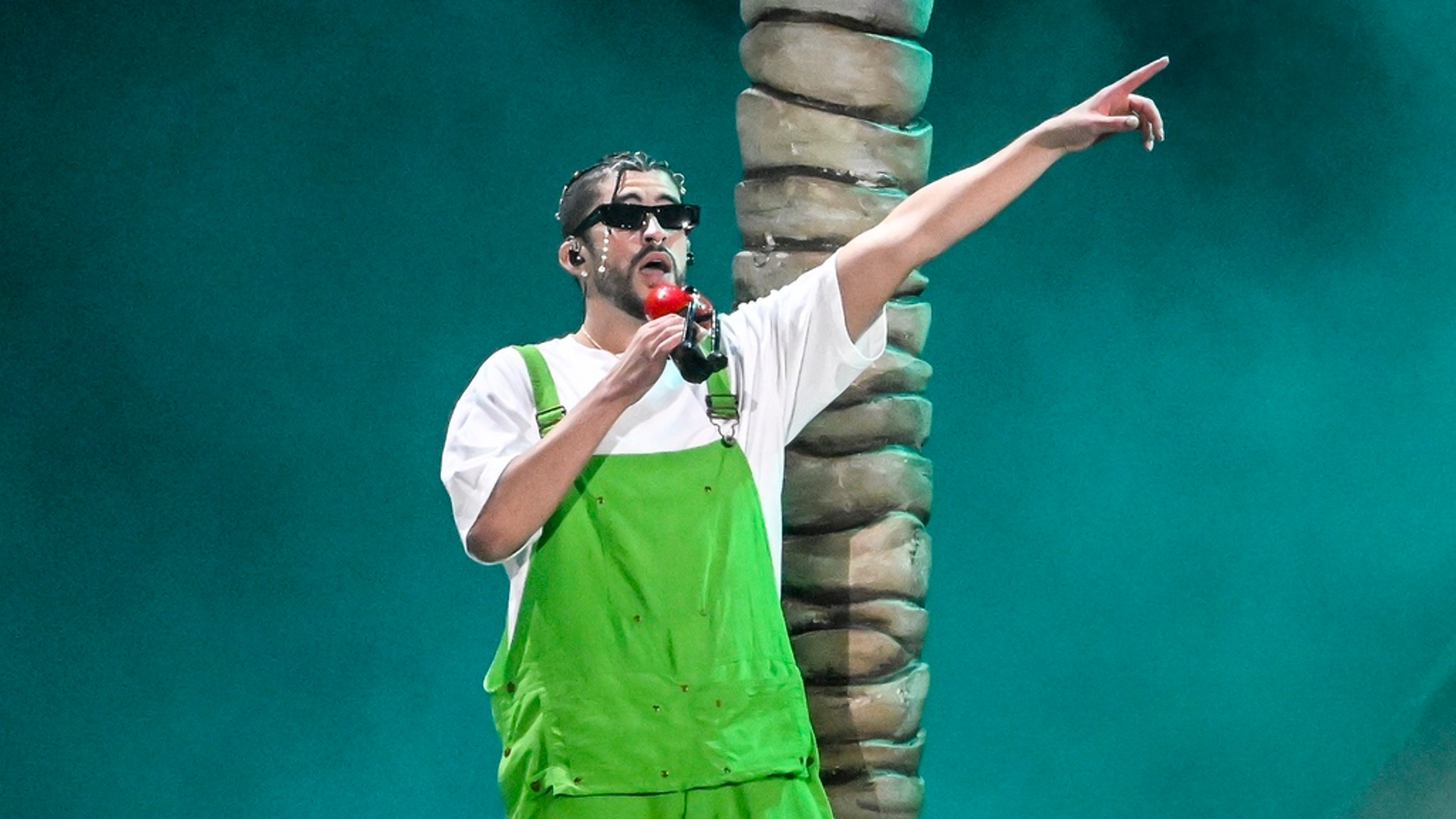 Bad Bunny Performance Photos