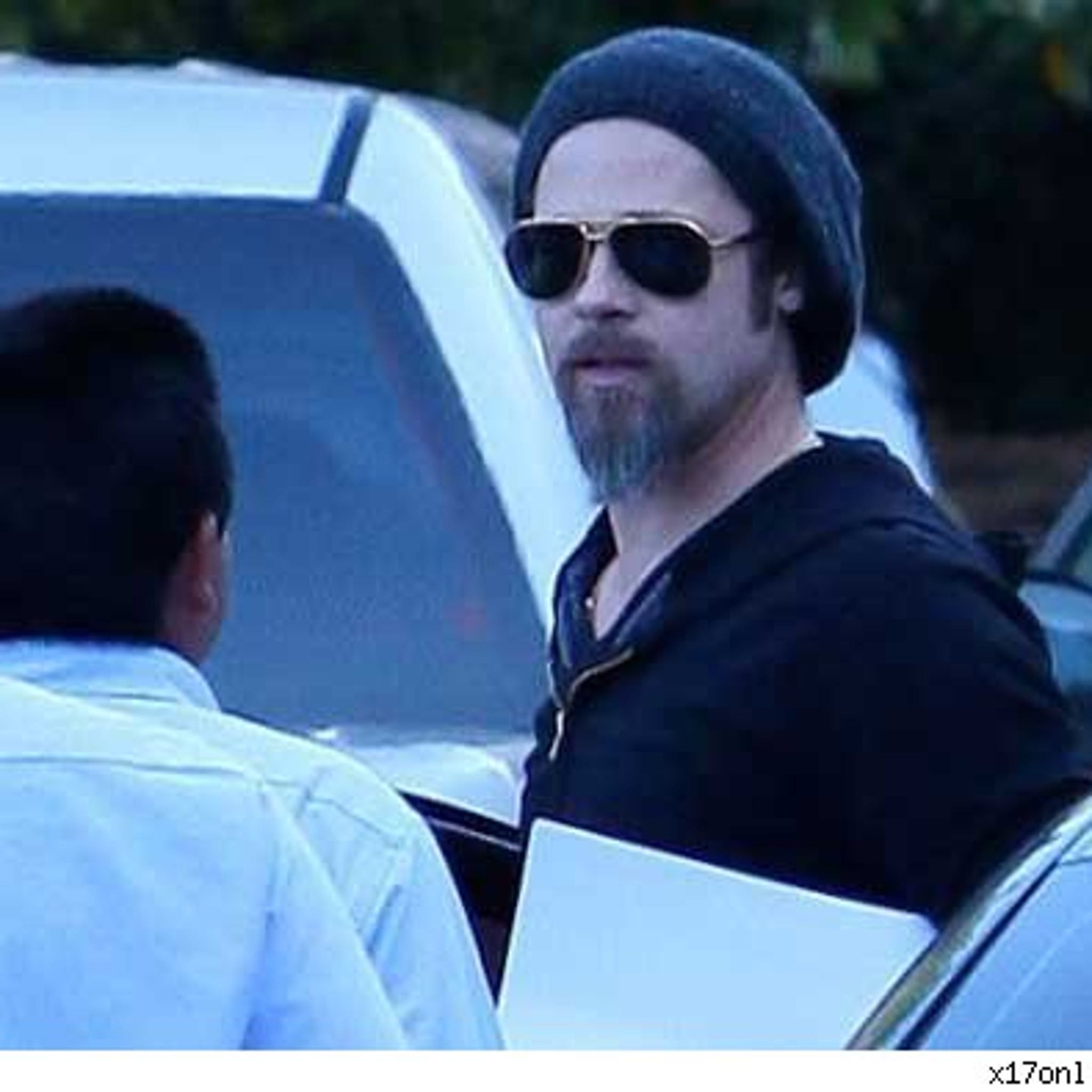 Brad Pitt Goatee Beard