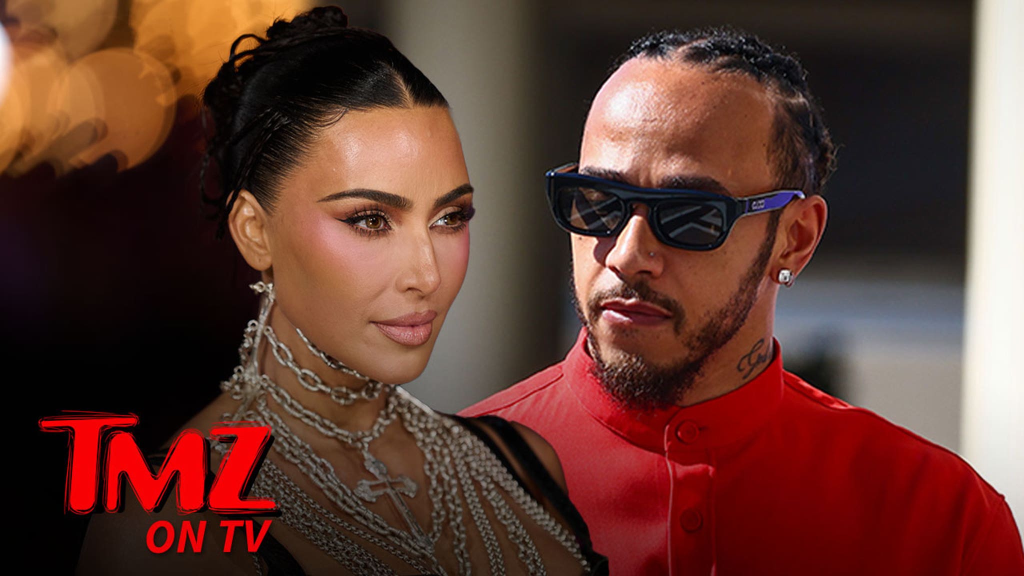 Kim Kardashian And Lewis Hamilton Out In Paris Together | TMZ TV