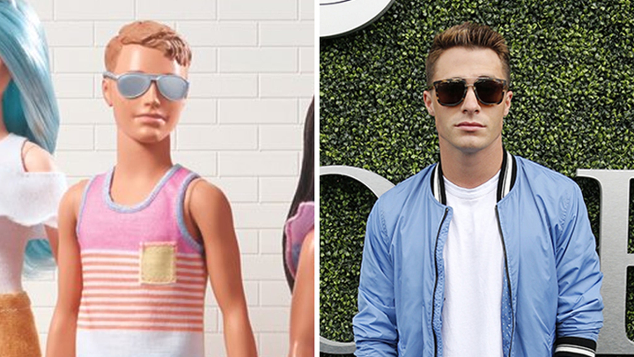 Ken and Barbie Doll Look-Alikes