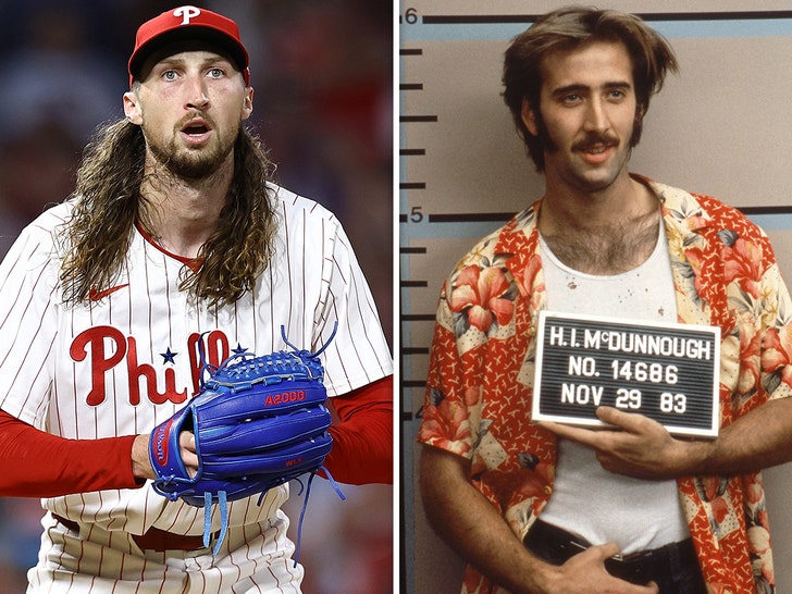 Nic Cage Look-Alike Matt Strahm Rocks Declaration of Independence Glove