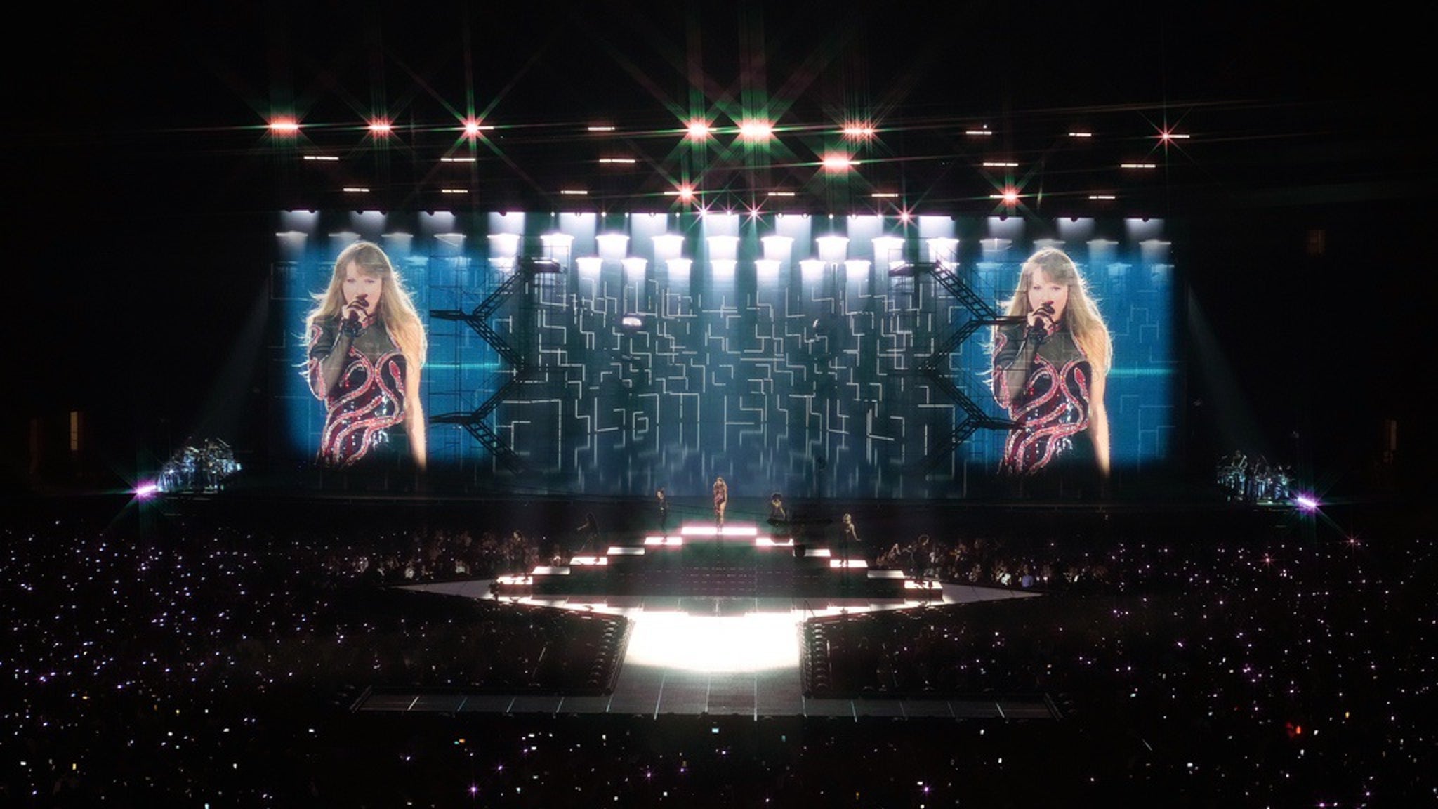 Taylor Swift Performs During 'The Eras Tour'