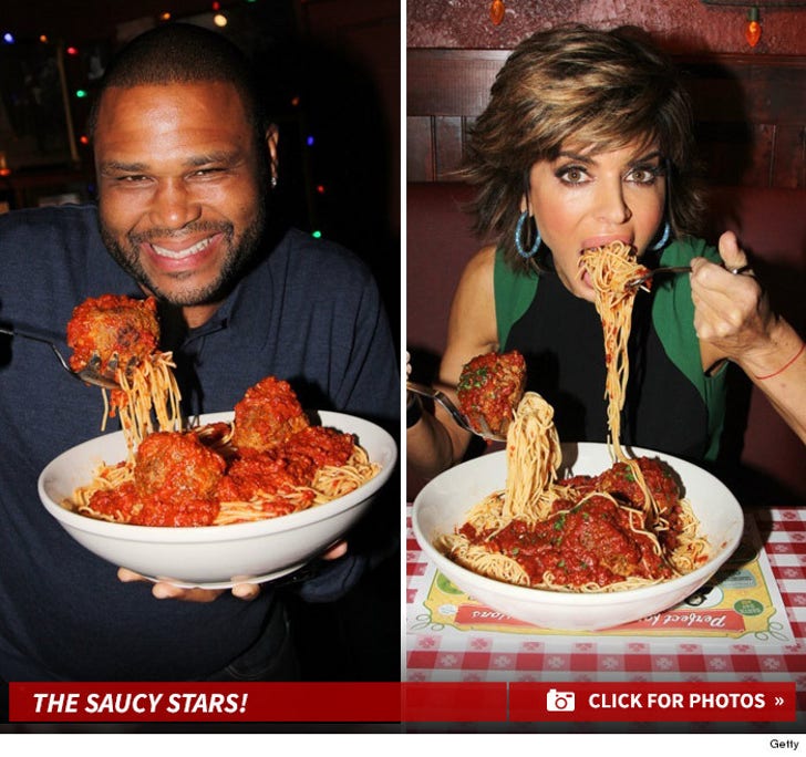 Saucy Celebrity Snapshots to Celebrate National Spaghetti Day