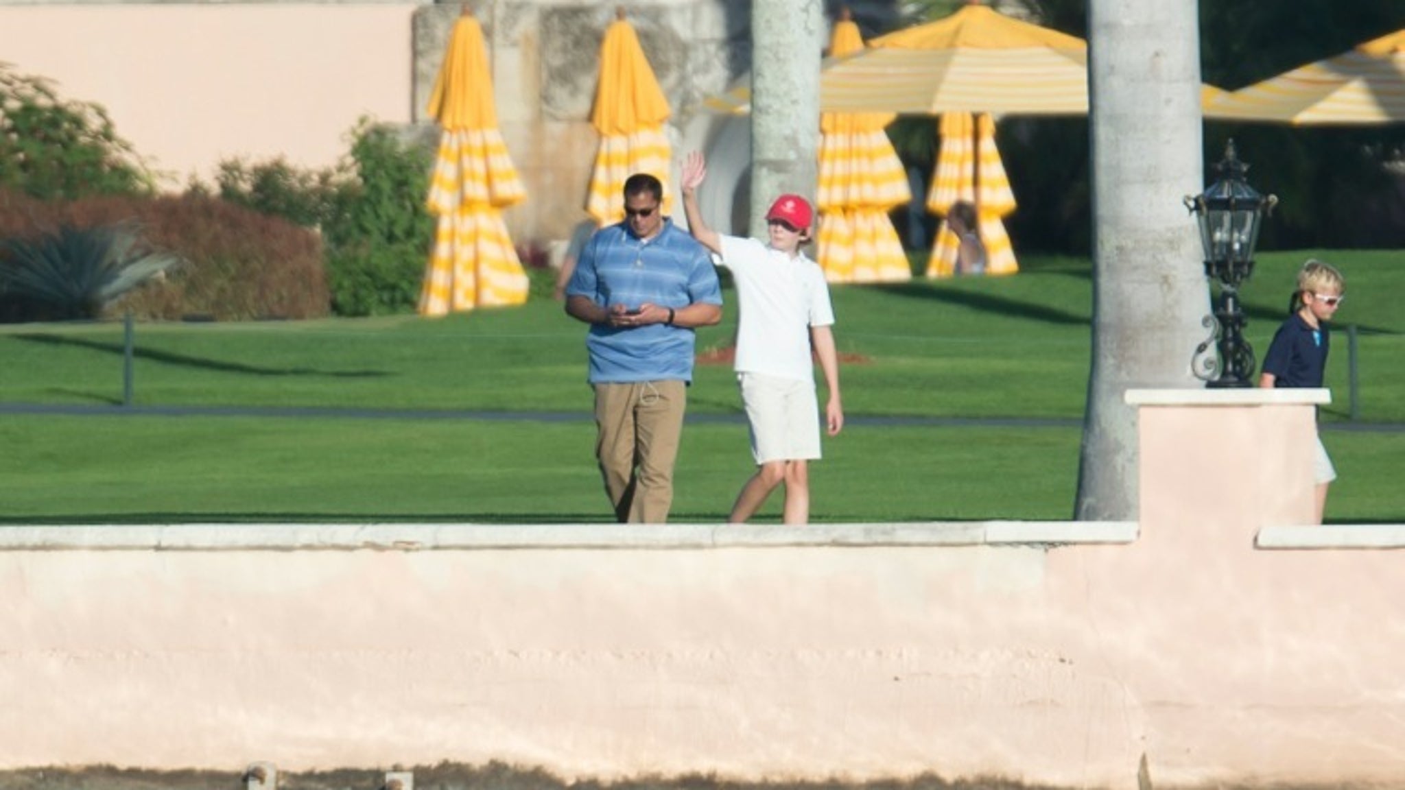 Barron Trump -- Secret Service Gun Show