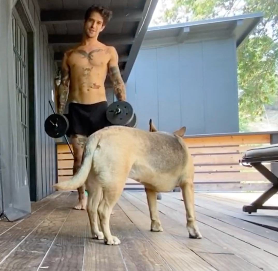 Tyler Posey Shirtless