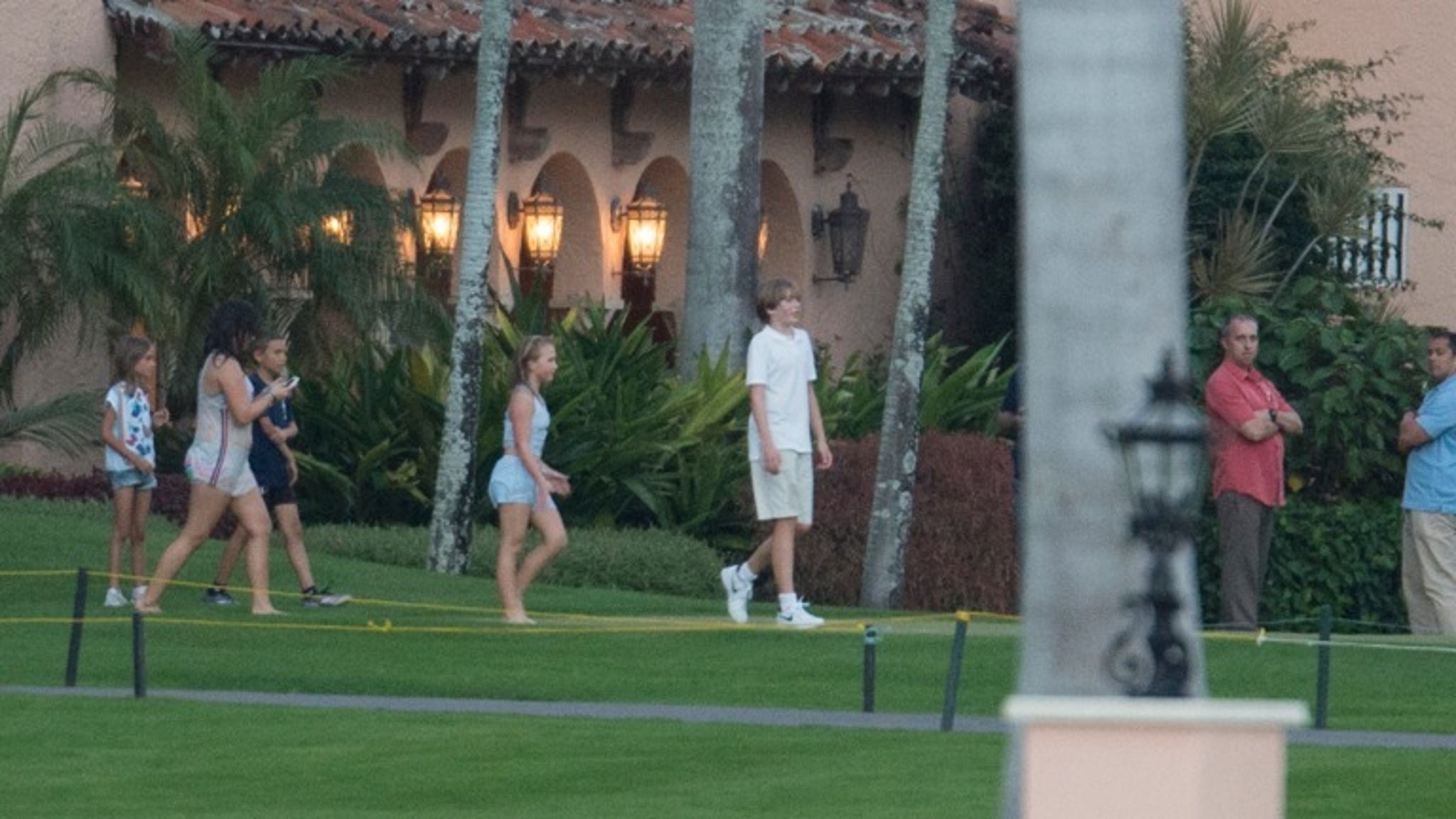 Barron Trump -- Secret Service Gun Show