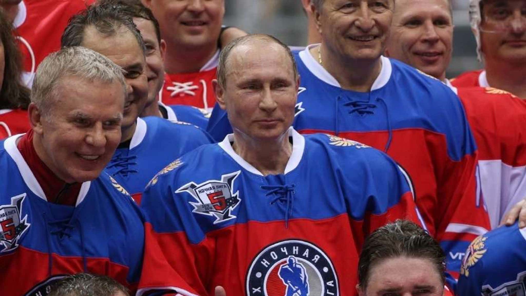 Vladimir Putin on Ice