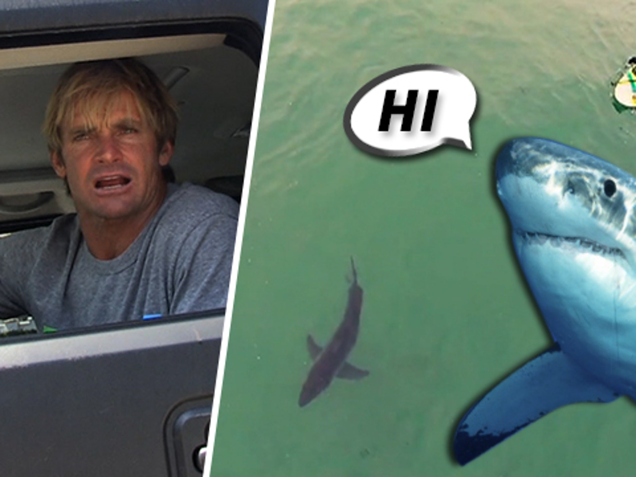 Laird Hamilton Shark