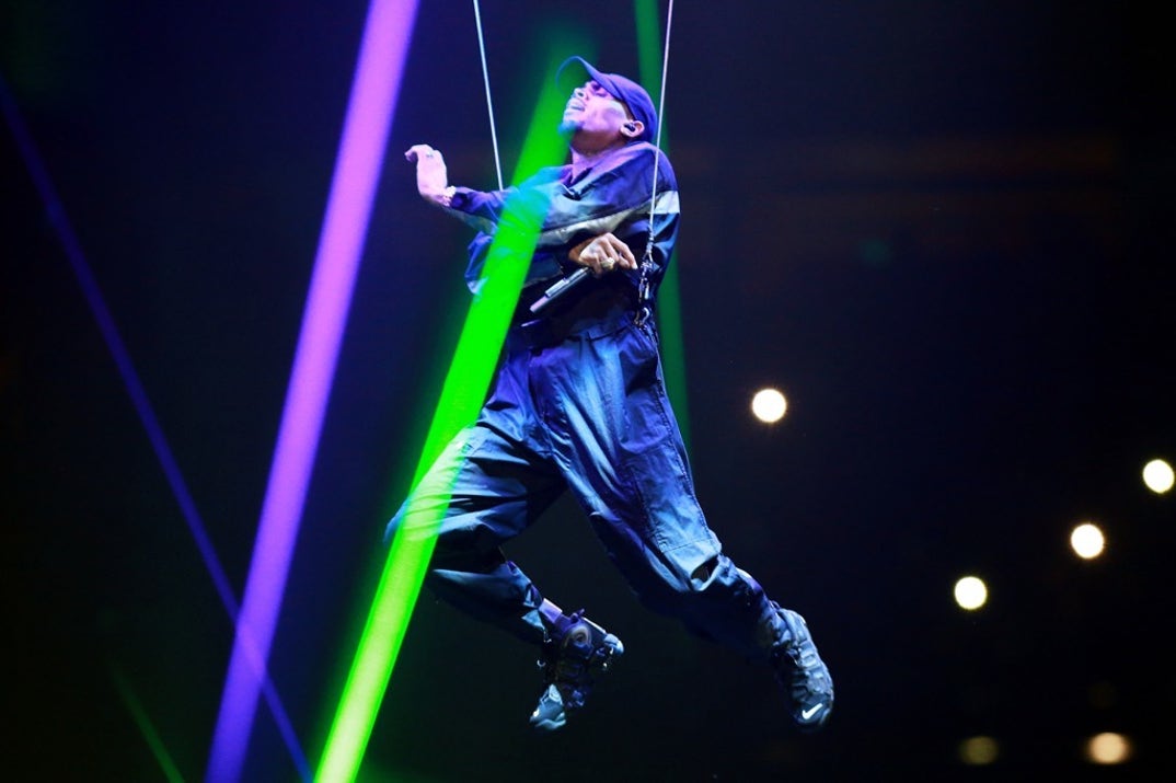 Chris Brown's Performance Photos