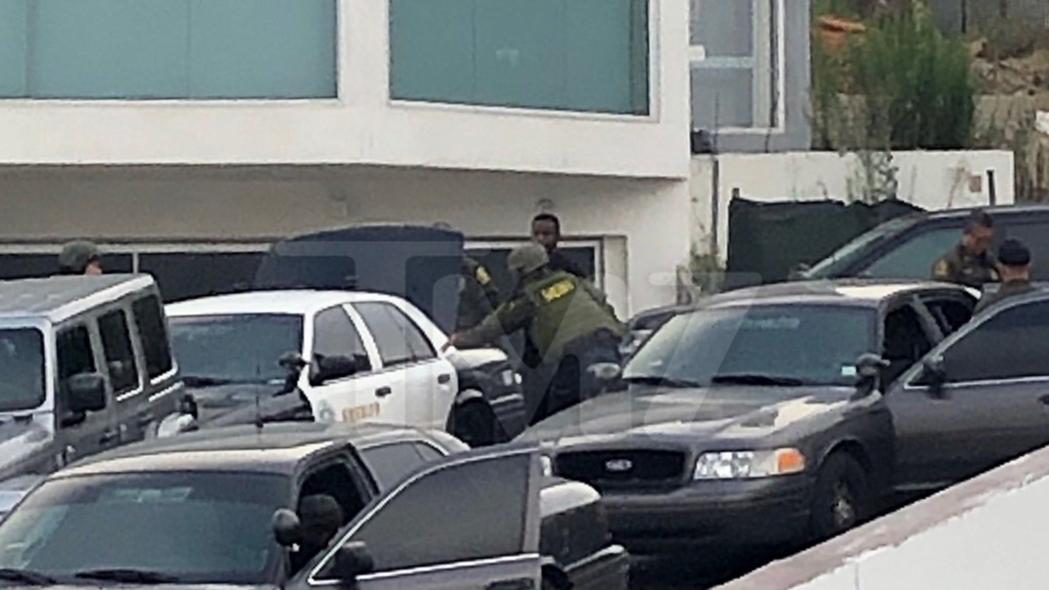 Police Raid Los Angeles Home