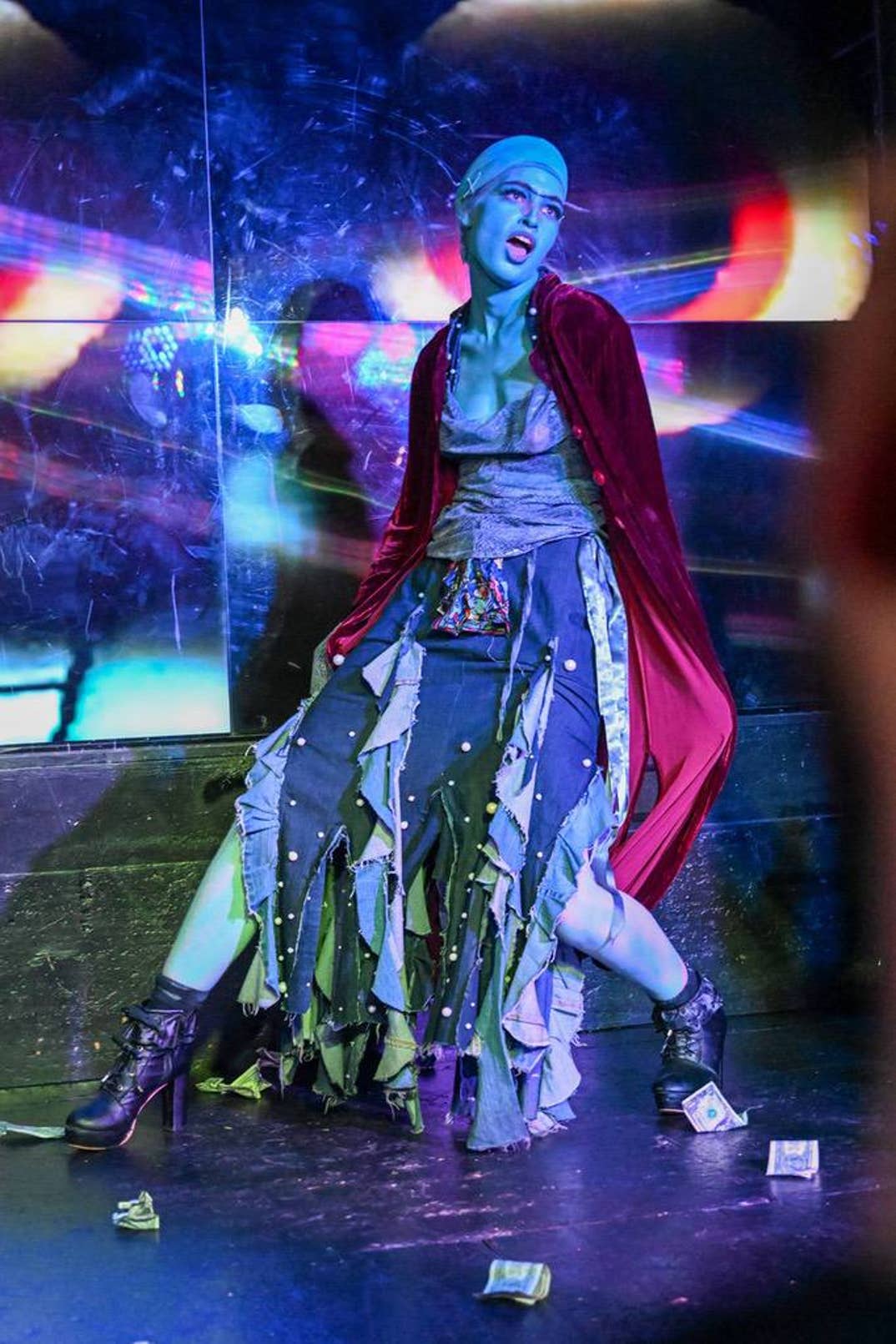 Vivian Wilson Takes the Stage in Spongebob-Themed Drag