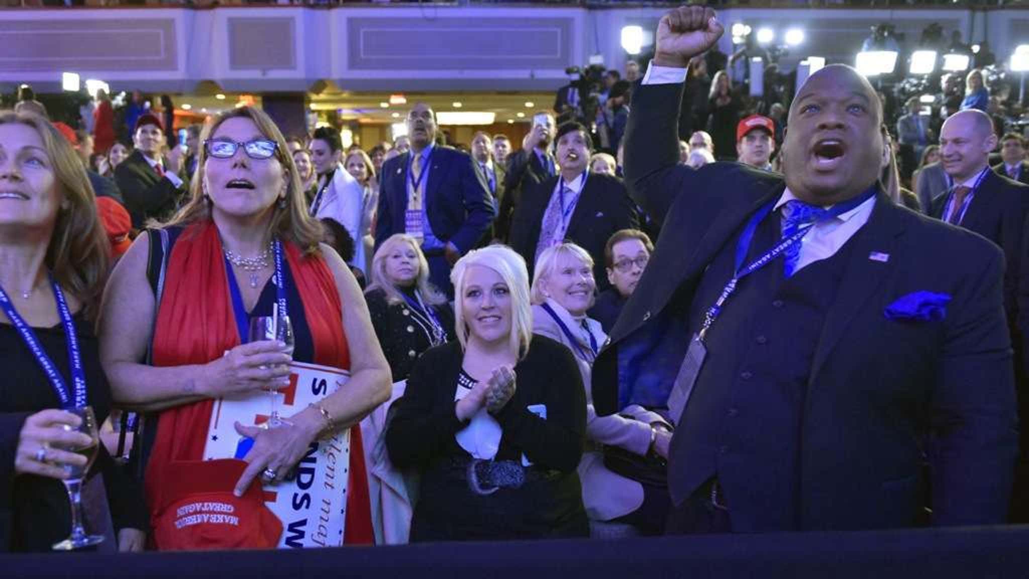 Inside Donald Trump's Election Night Event