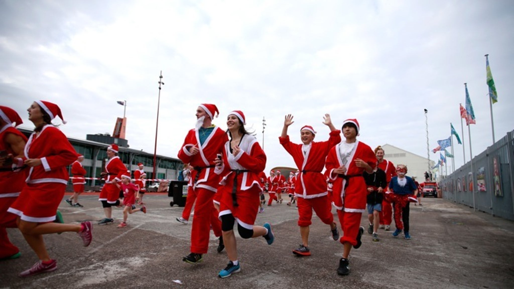 Run Santa, Run! -- Auckland's Annual Santa Run