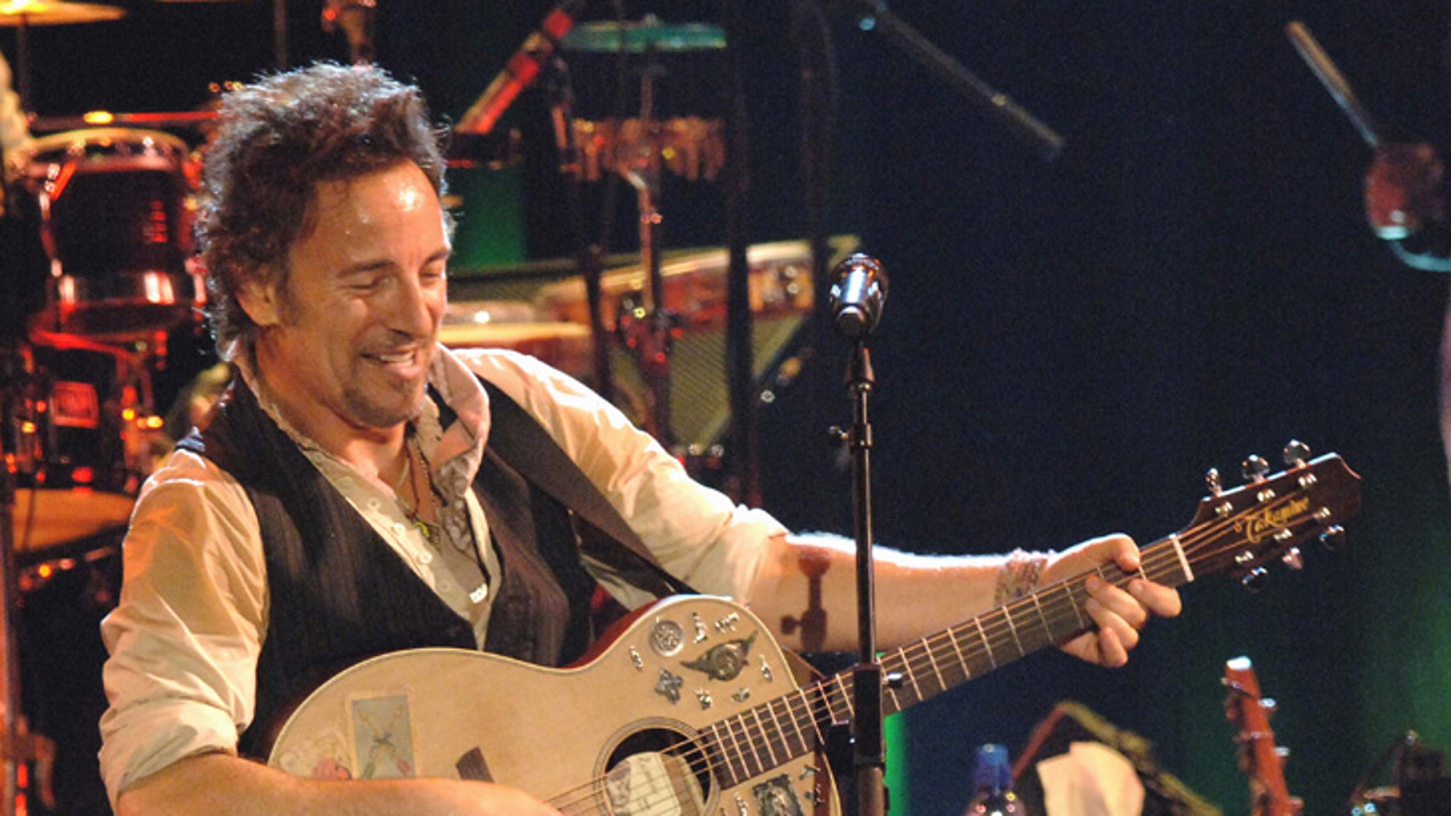 The Boss -- Bruce Springsteen Rock Photos