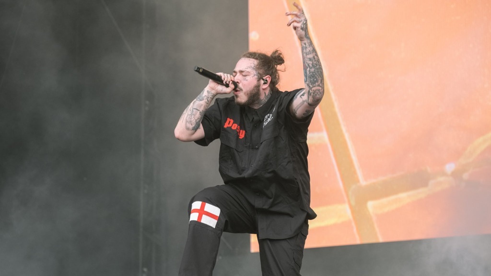Post Malone's Live Reading Festival Performance