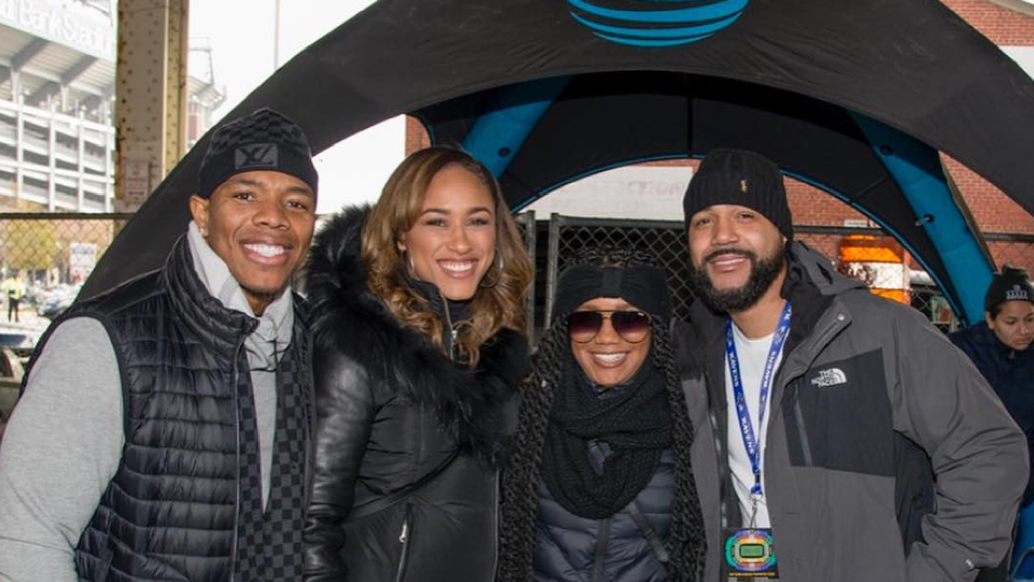 Ray Rice Returns to Ravens for 'Legends of the Game' Ceremony