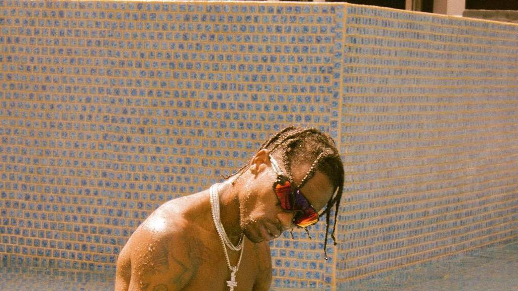 Travis Scott Looking Down