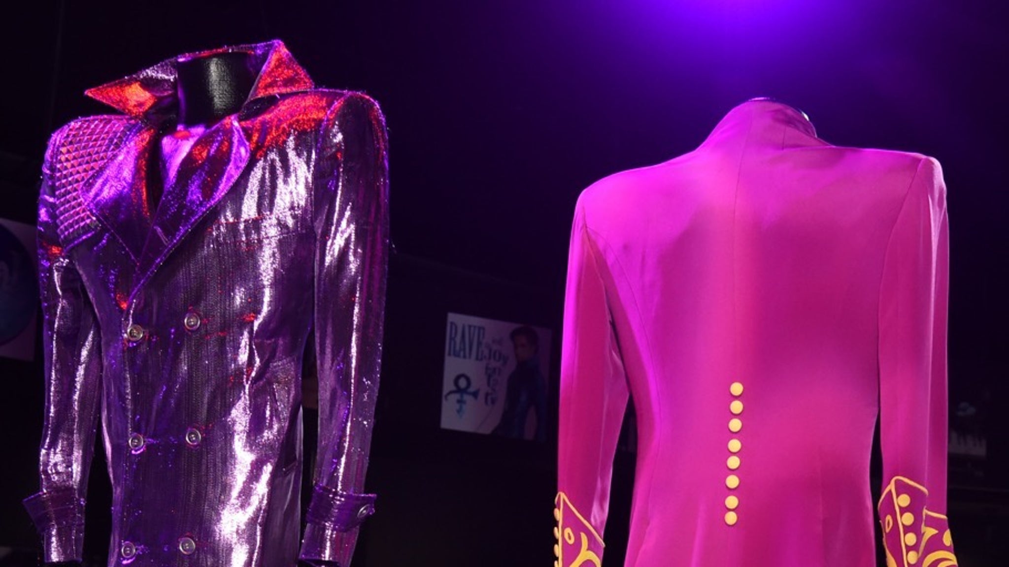 Prince Memorabilia on Display in London