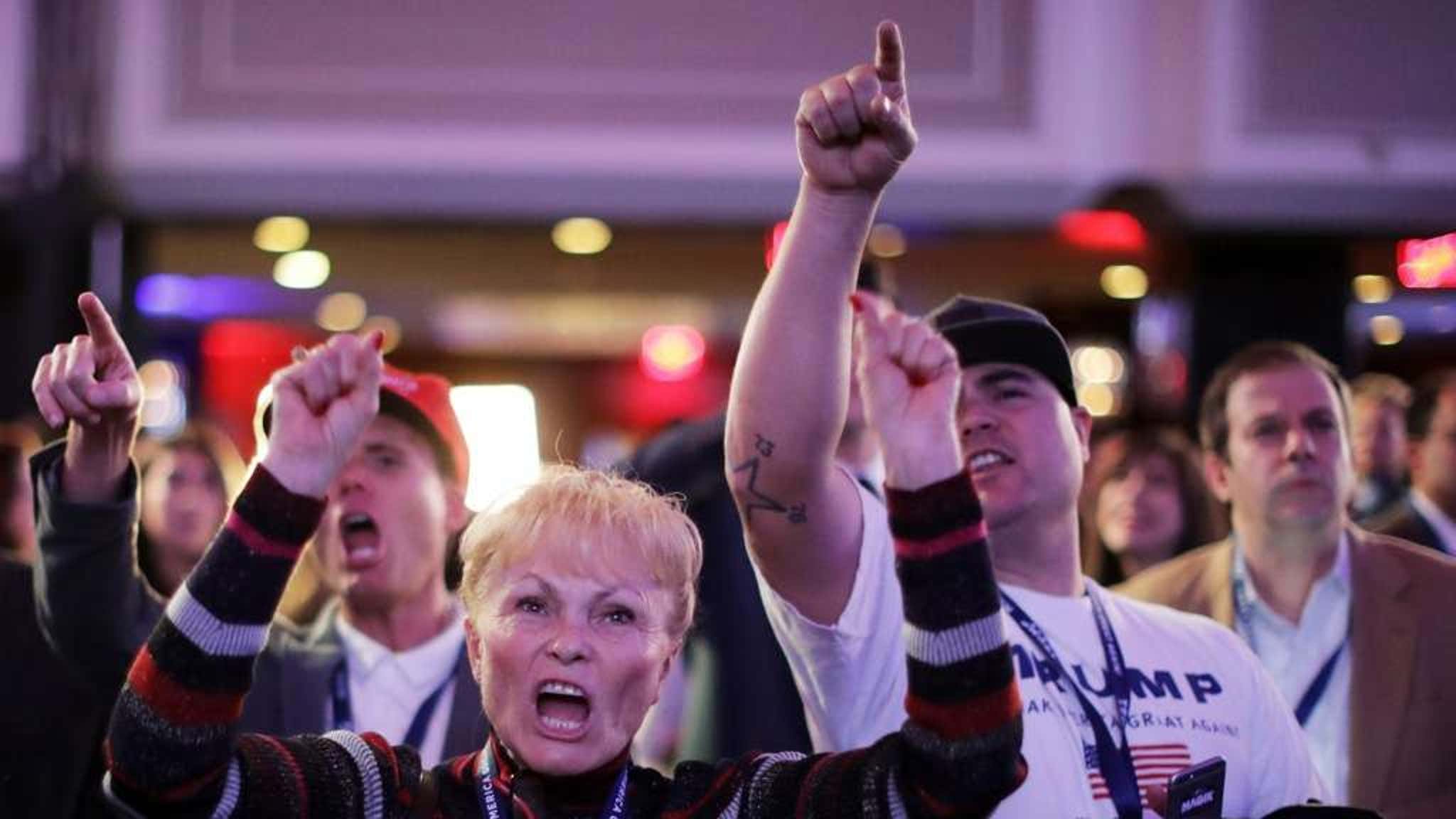 Inside Donald Trump's Election Night Event