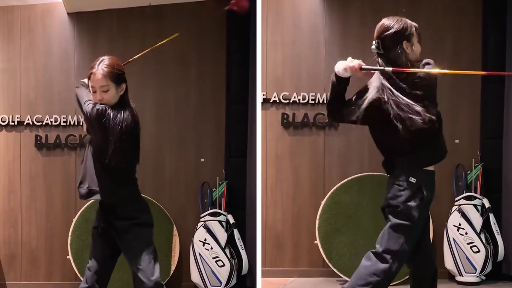BLACKPINK's Jennie Shows Off Impressive Golf Swing