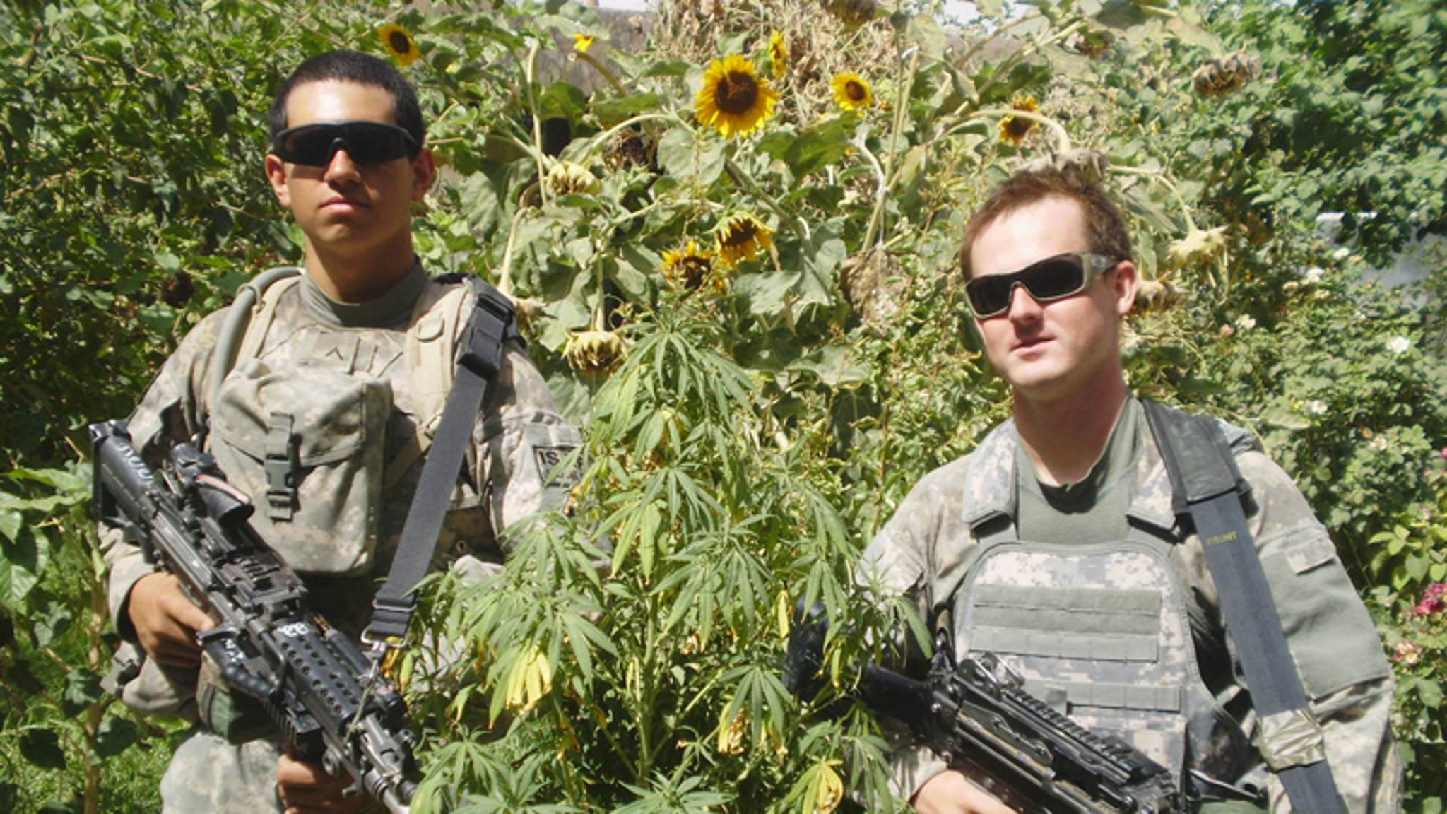 U.S. Soldiers -- Life Among the Weeds in Afghanistan