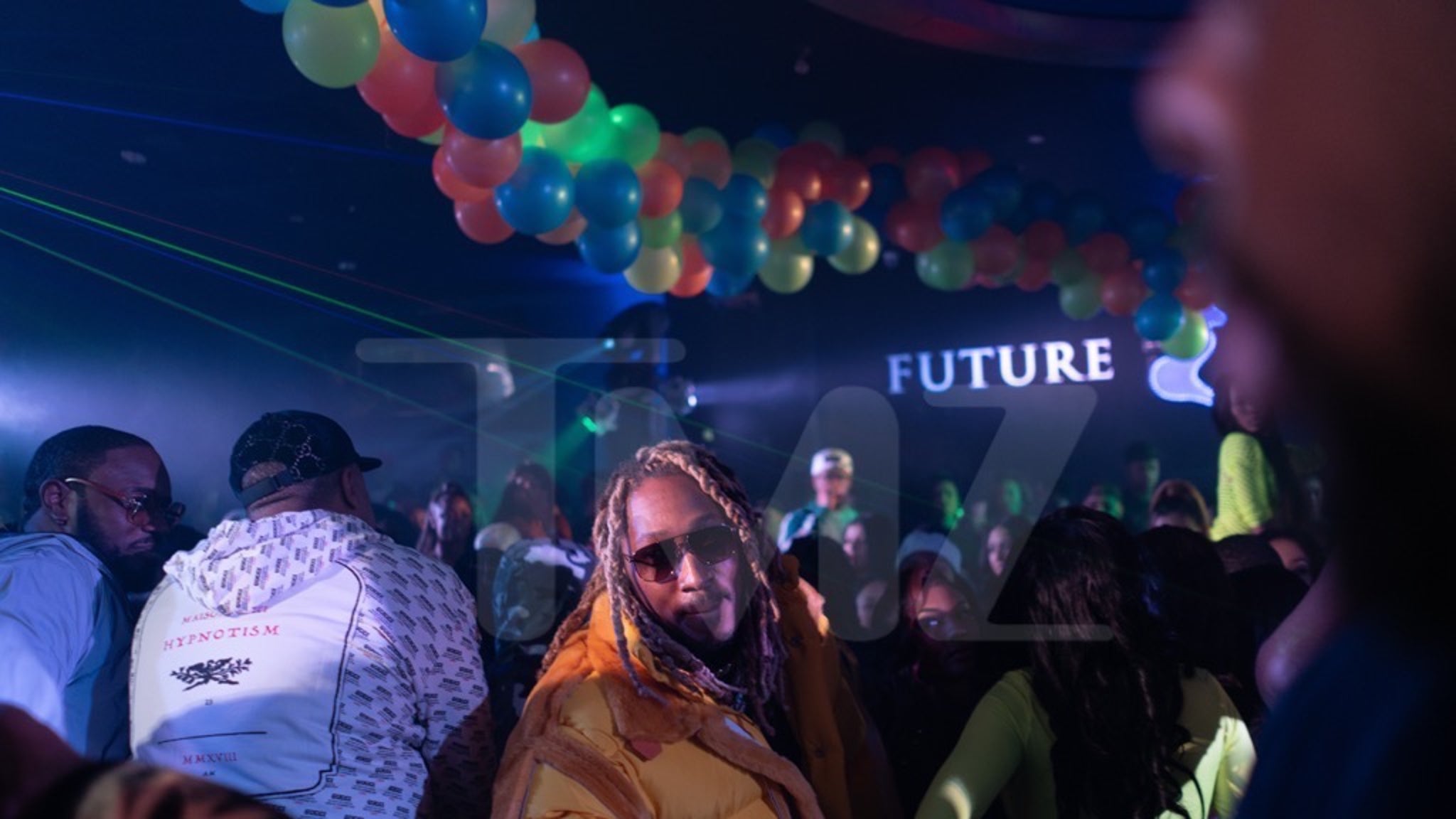 Inside Future's Birthday Party