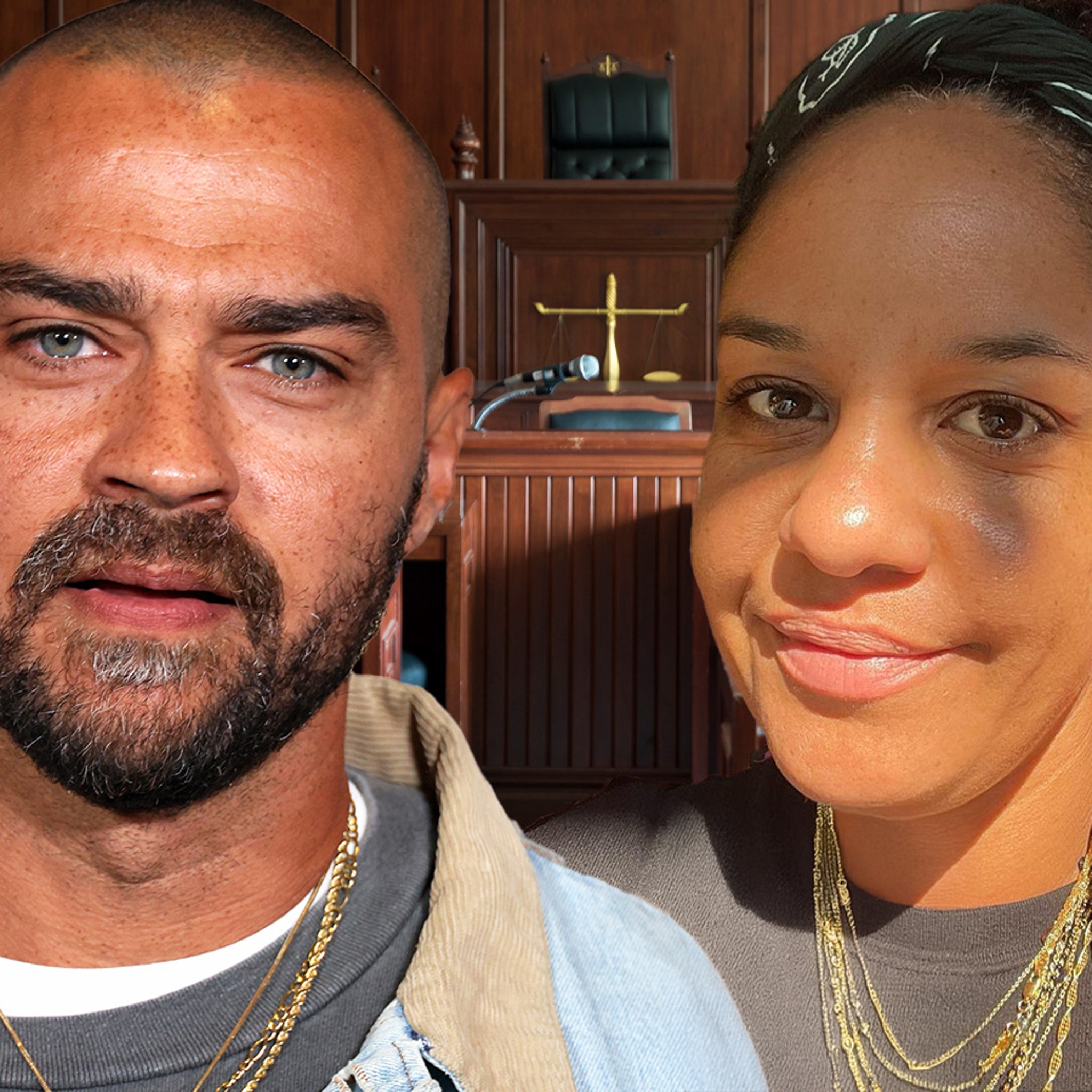 Jesse Williams And Wife
