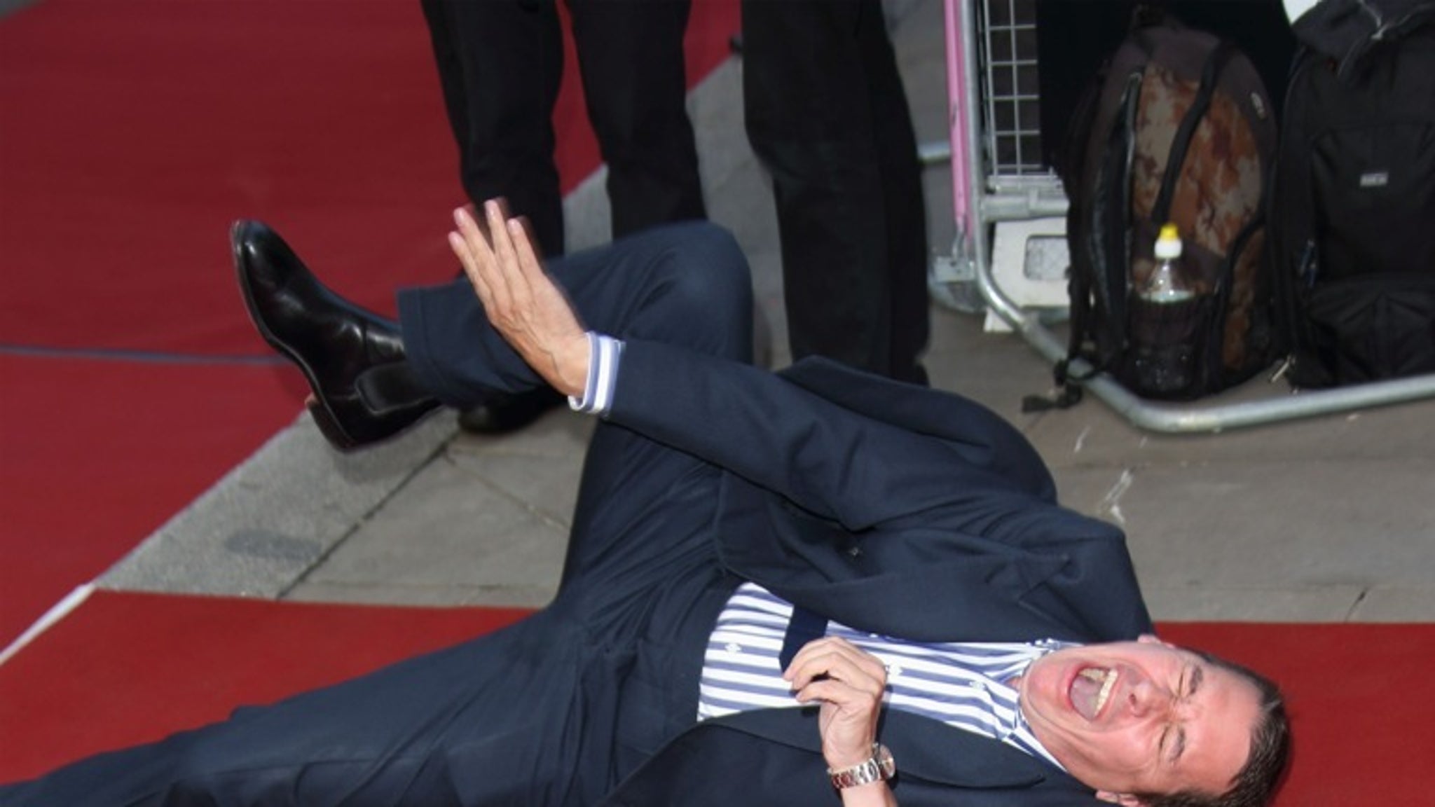 Celebrity Falls -- Stars Taking Spills!