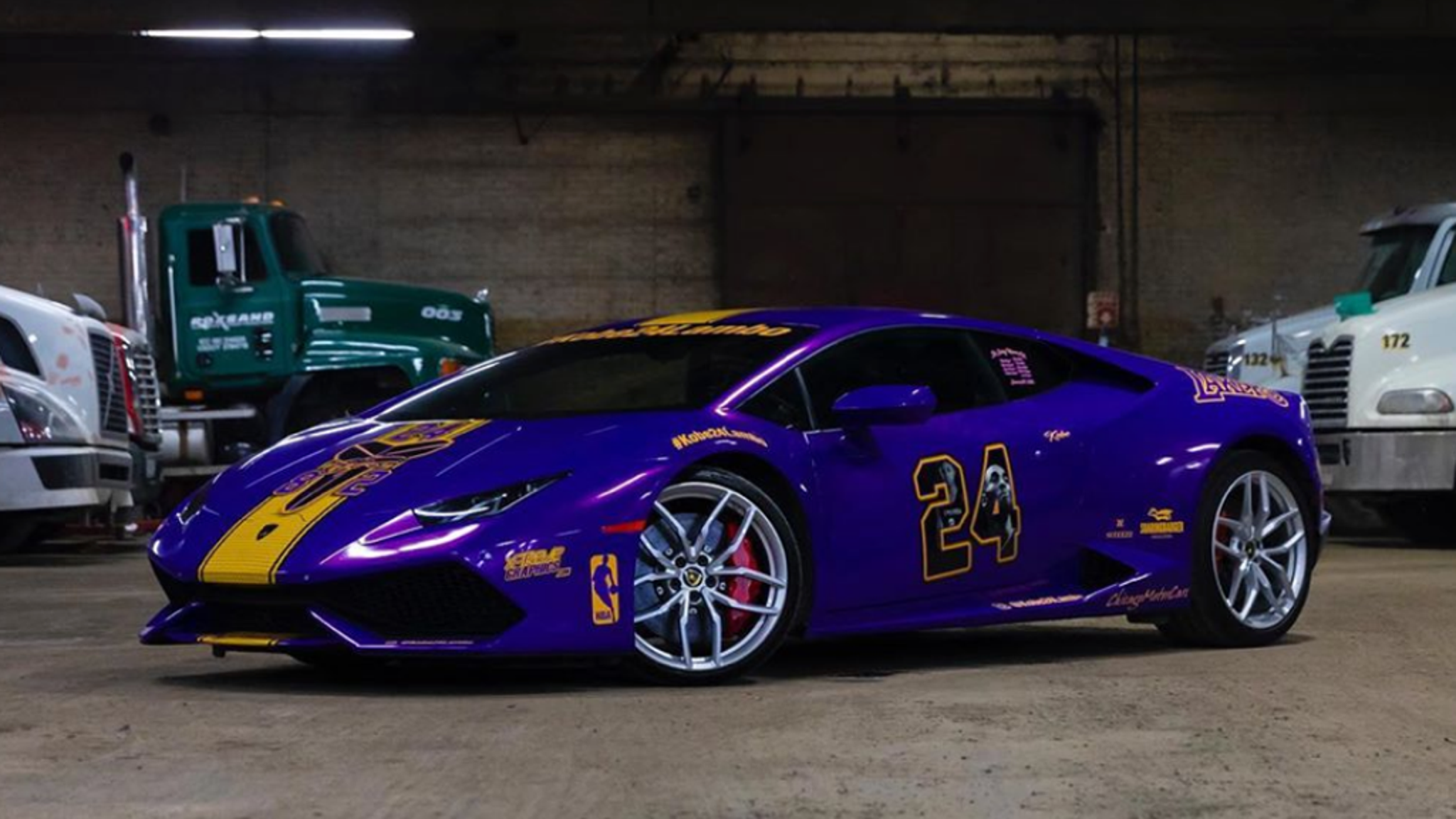 Custom Kobe Bryant Lambo