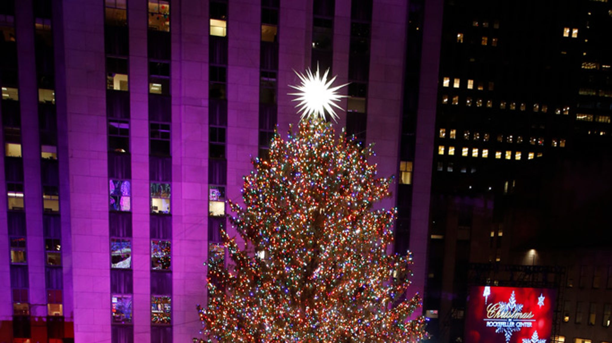 Rockefeller Tree Lighting Moments -- Through The Years