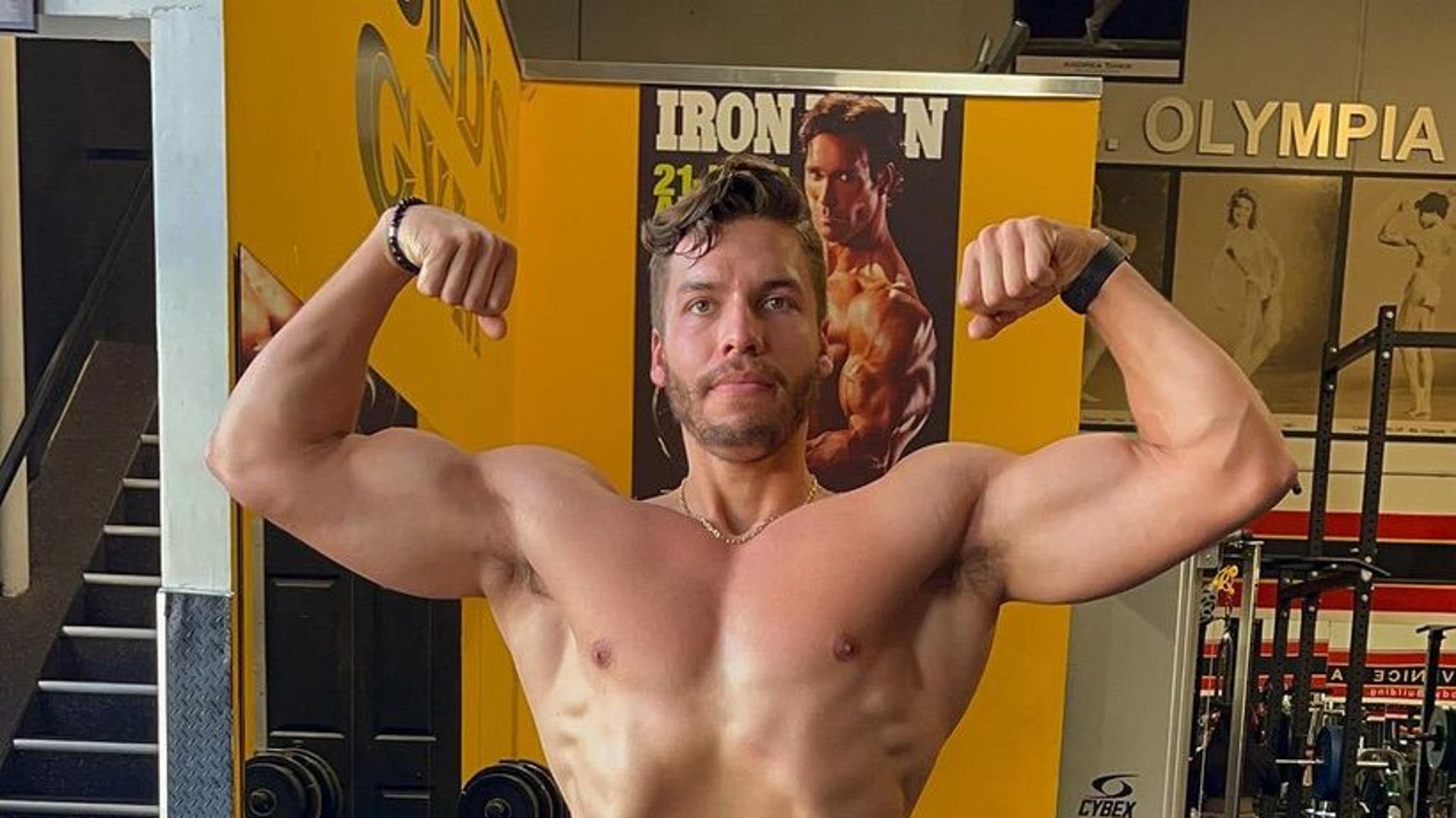 Joseph Baena's Ripped Gym Pics