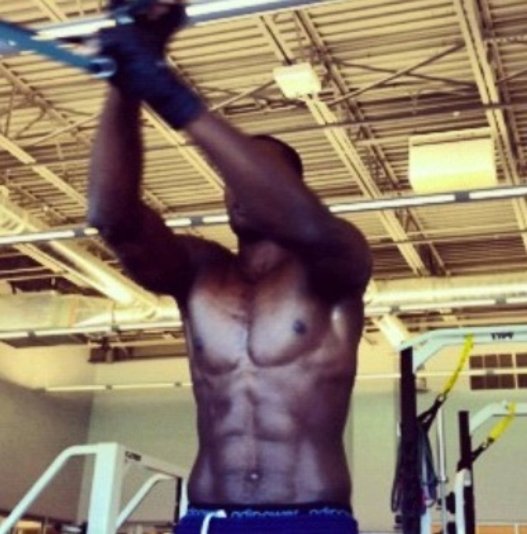 Serge Ibaka Shirtless