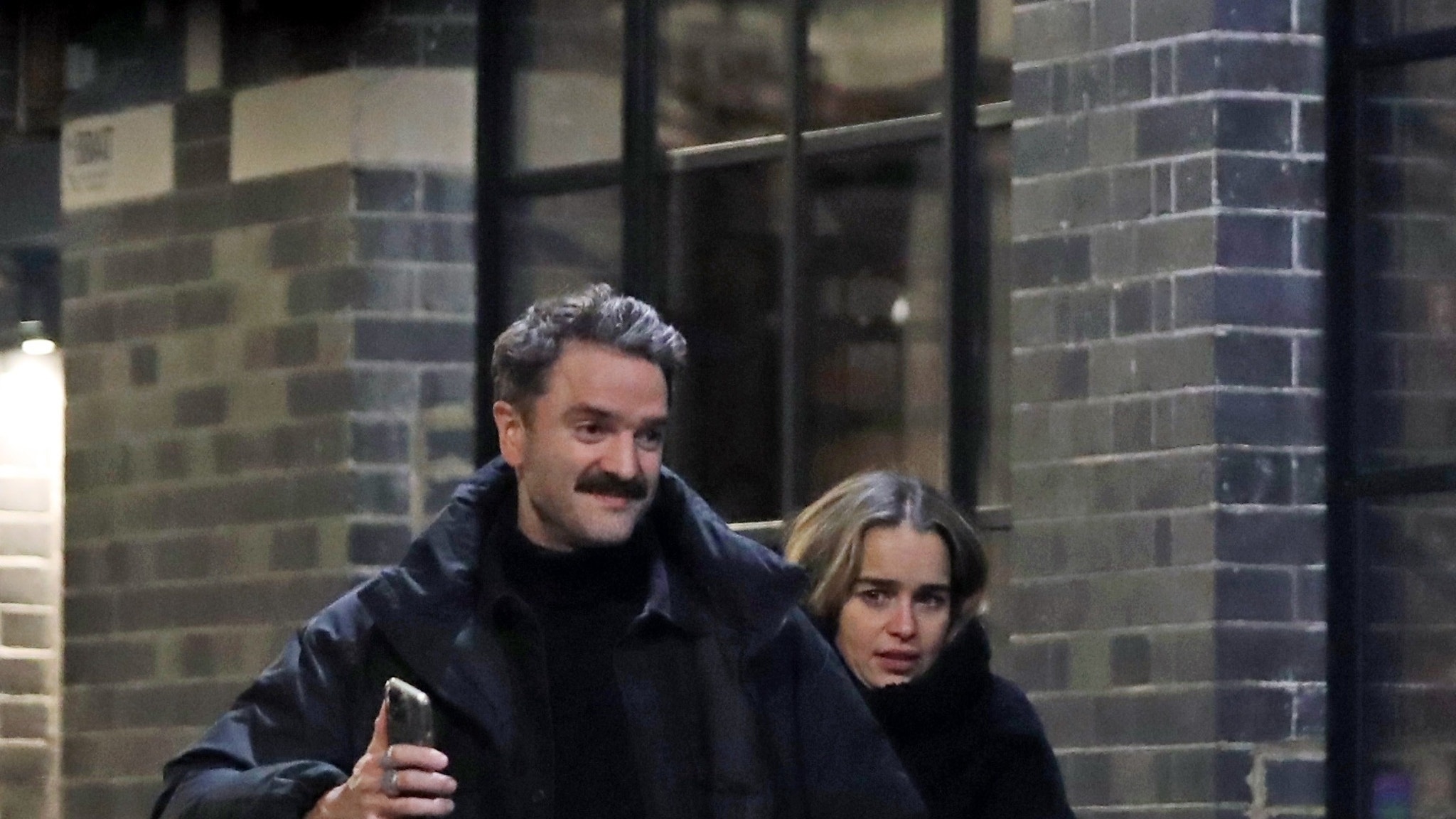 Emilia Clarke spotted with DJ Bassi Fox