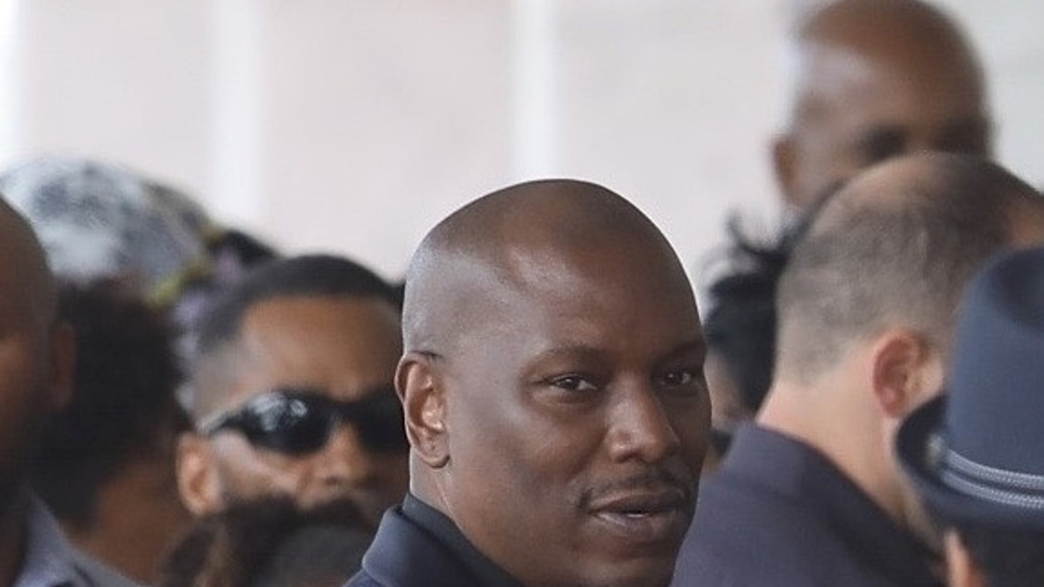 Stars Arriving to John Singleton's Funeral Service