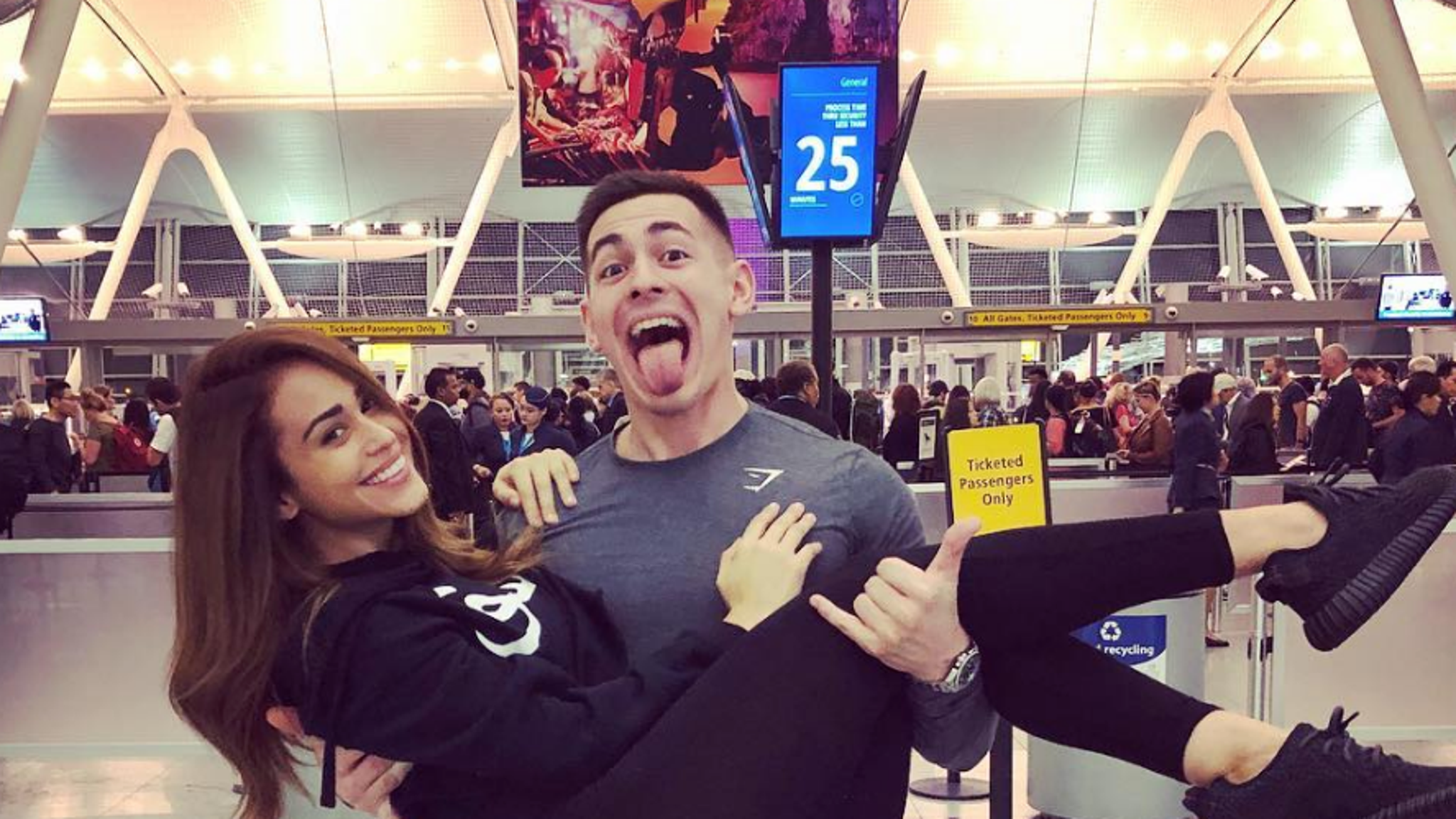 Yanet Garcia and FaZe Censor -- Happier Times