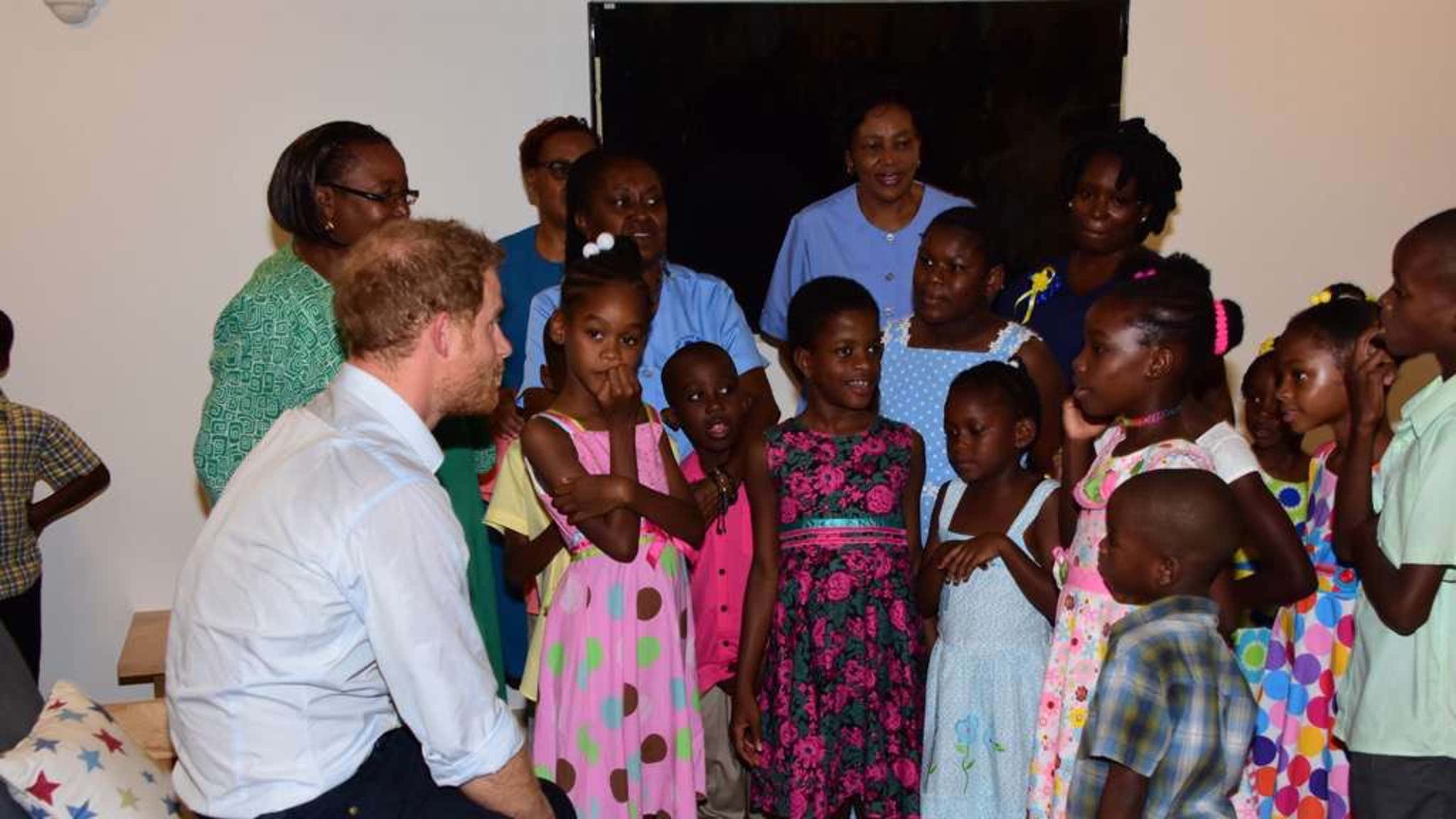 Prince Harry Visits Nightingale Children's Hospital